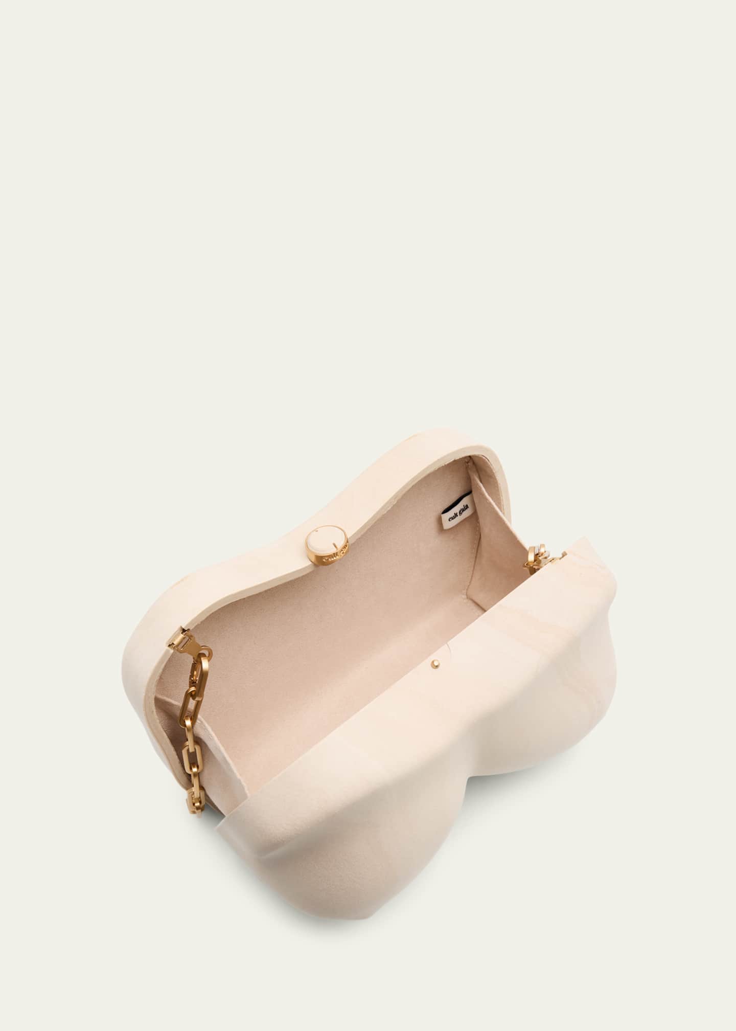 Cult Gaia Reina Marbled Acrylic Sculptural Clutch Bag - Bergdorf Goodman