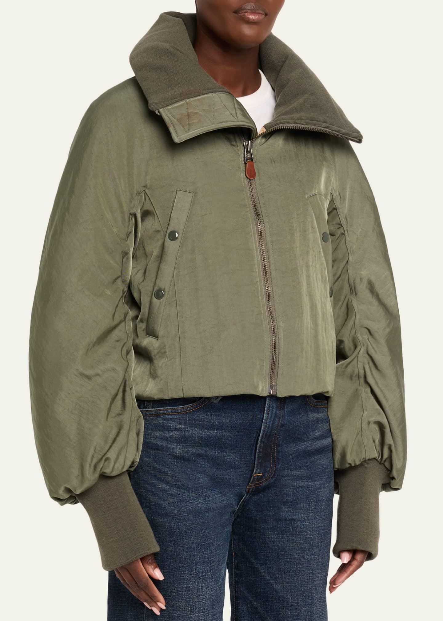 R13 Oversized Padded Flight Jacket - Bergdorf Goodman