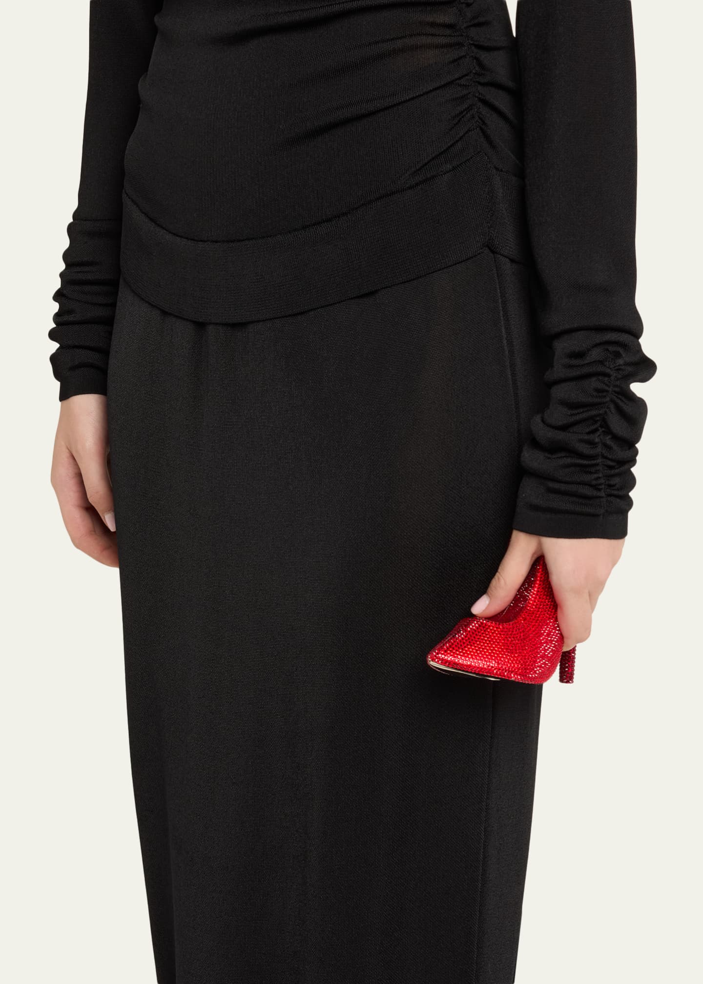 Judith Leiber Couture Crystal Stiletto Clutch Bag - Bergdorf Goodman