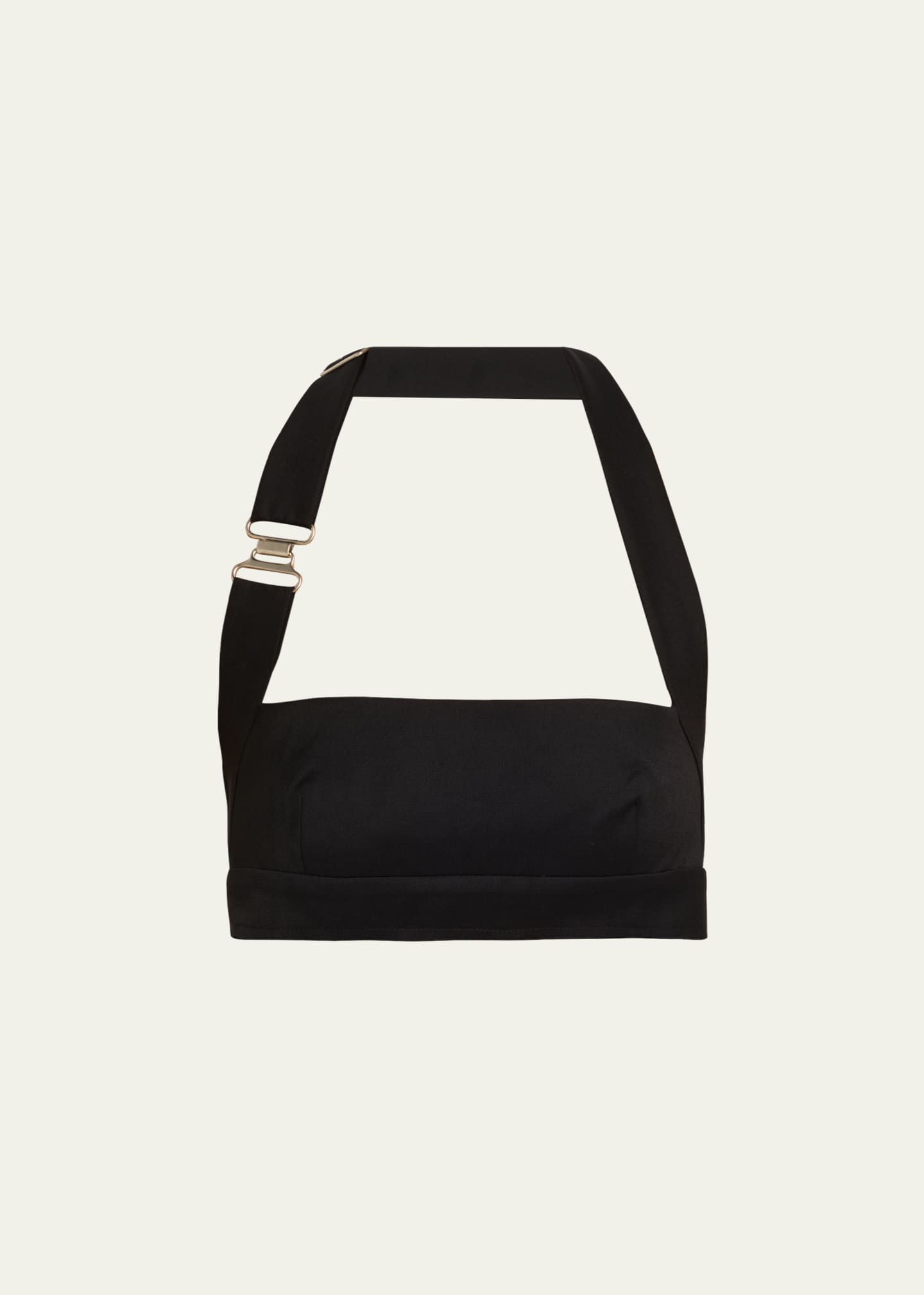 Courtney Zheng Hendrix Raw Edge Wool Crop Top - Bergdorf Goodman