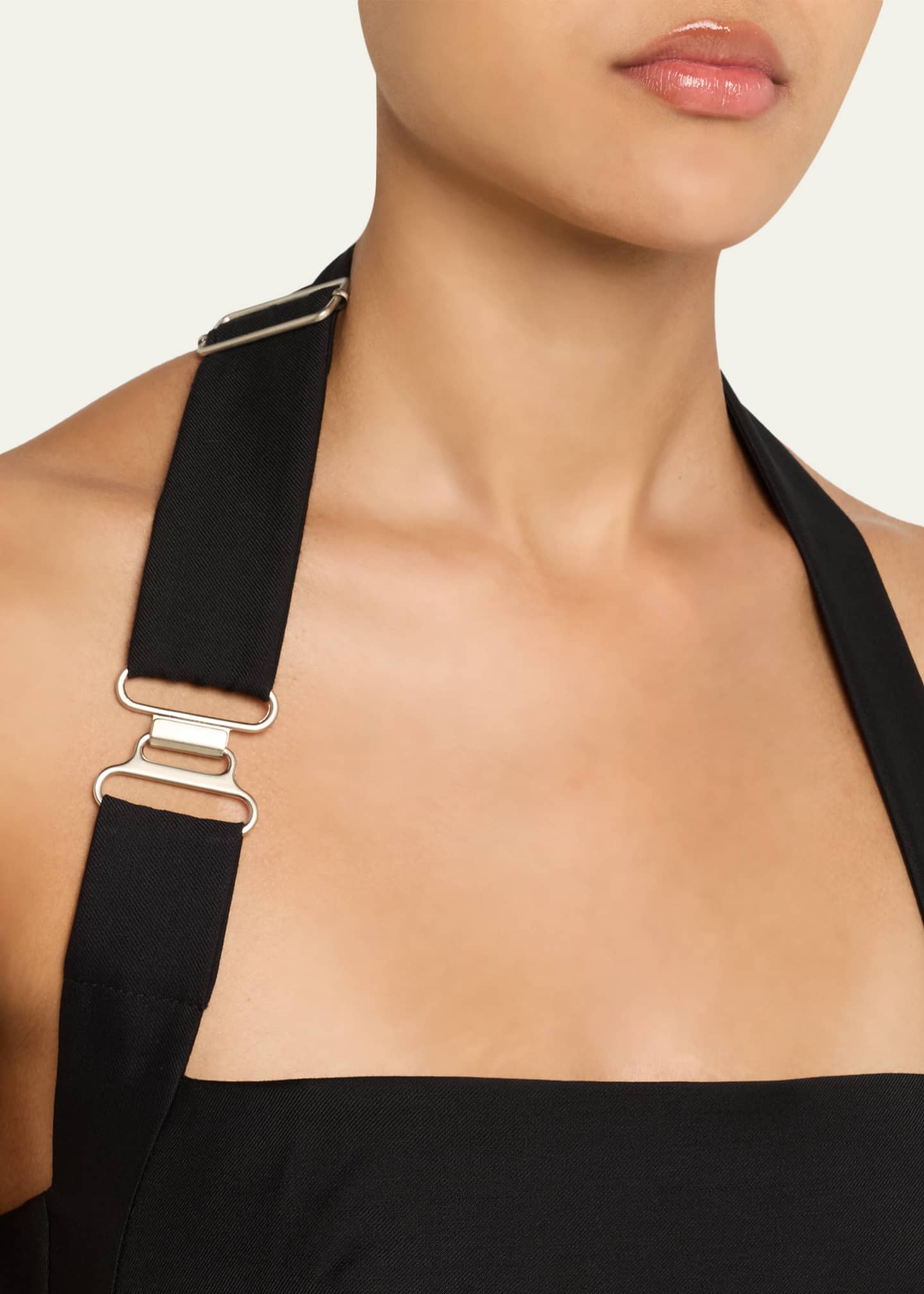 Courtney Zheng Hendrix Raw Edge Wool Crop Top - Bergdorf Goodman