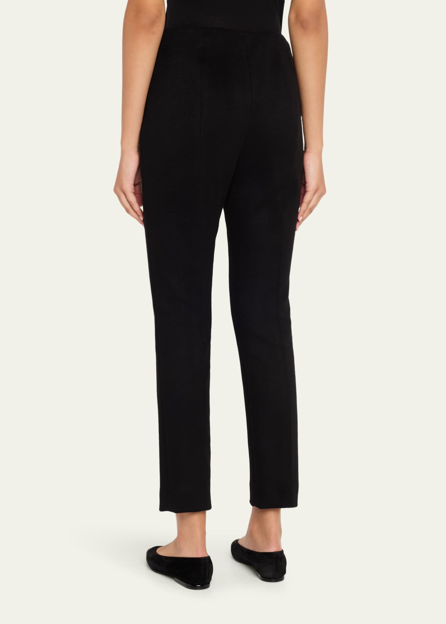 Loro Piana Ralph Cashmere Slim-Leg Ankle Trousers - Bergdorf Goodman