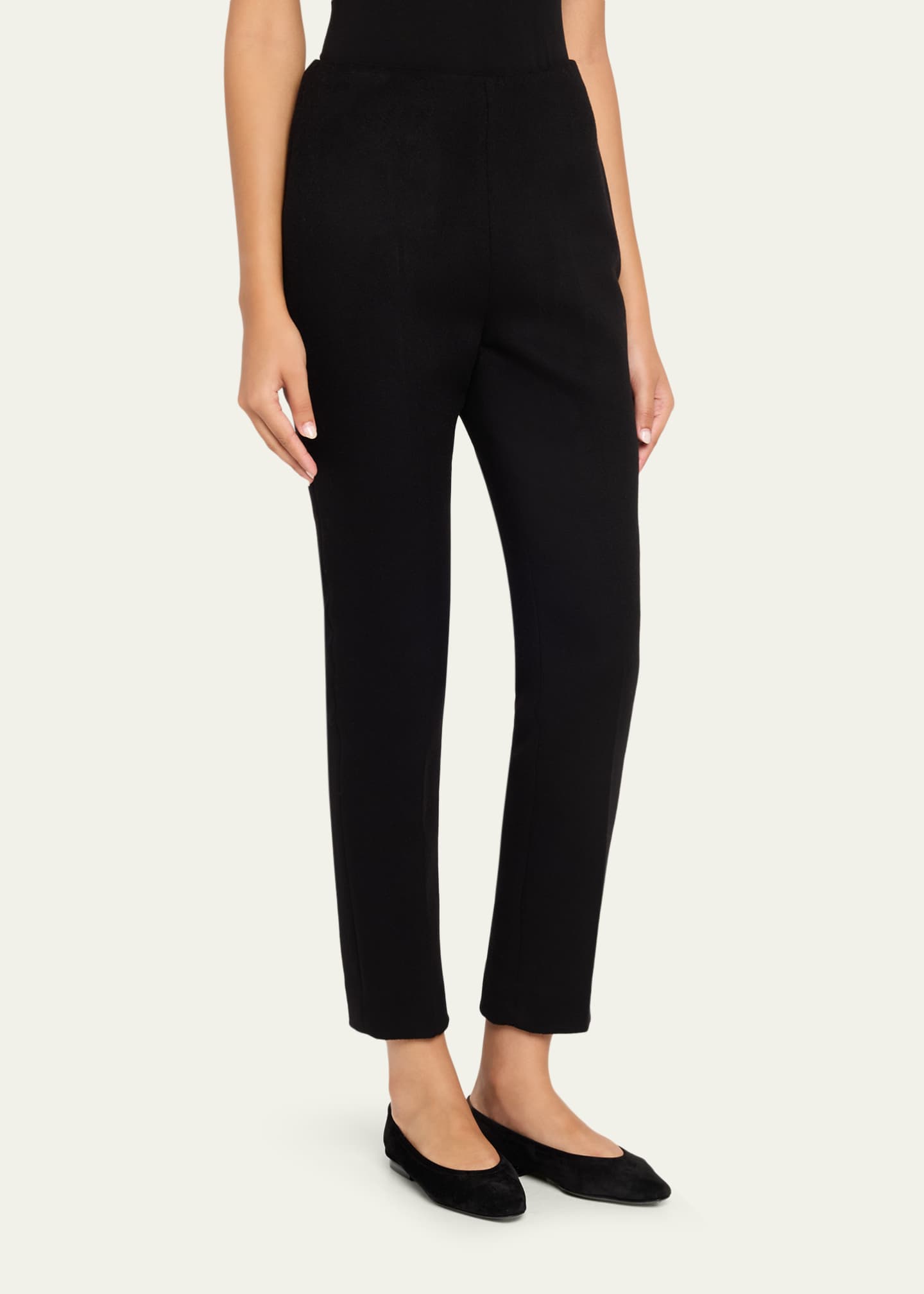 Loro Piana Ralph Cashmere Slim-Leg Ankle Trousers - Bergdorf Goodman