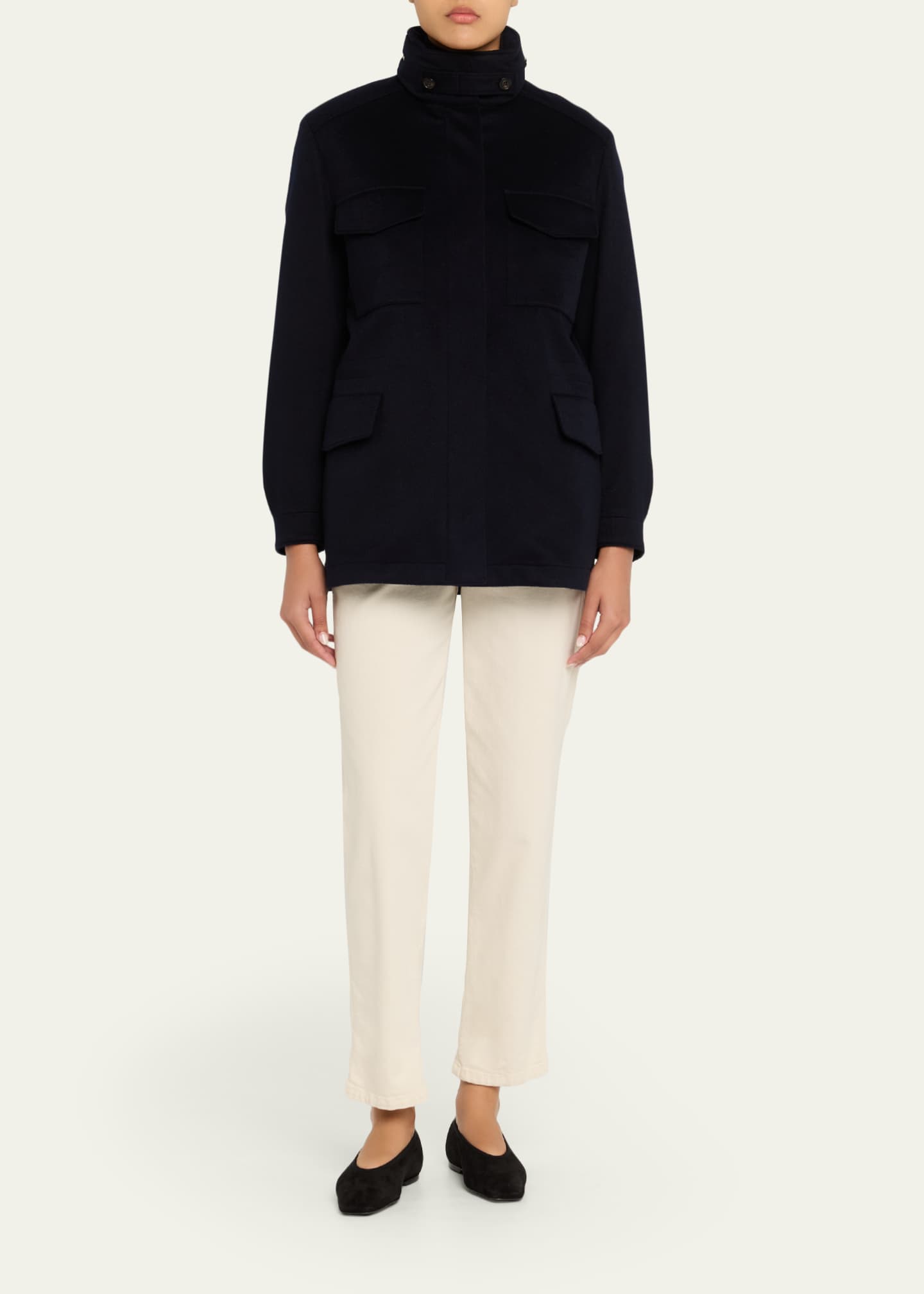 Loro Piana Traveller Cashmere Field Jacket - Bergdorf Goodman