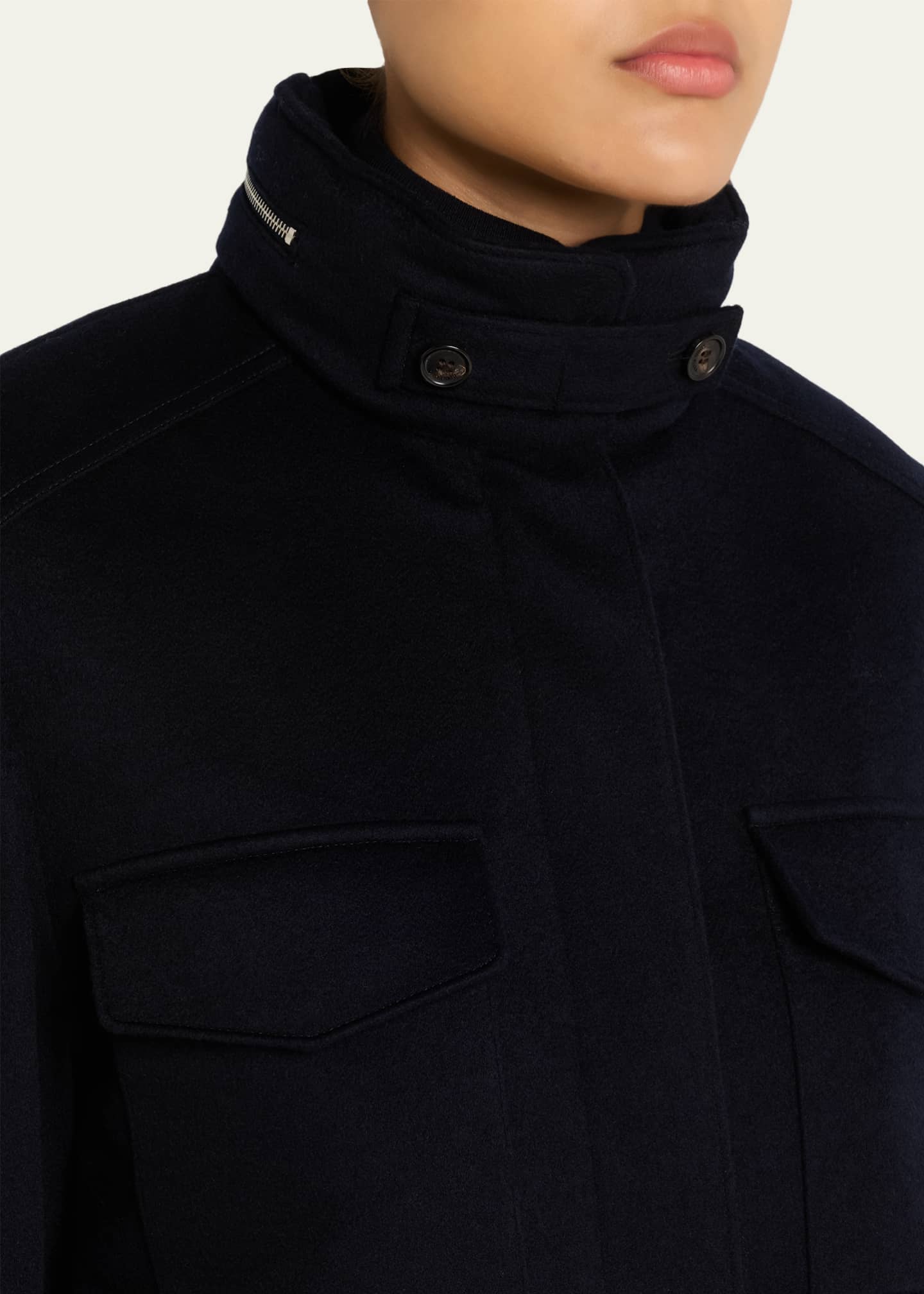 Loro Piana Traveller Cashmere Field Jacket - Bergdorf Goodman