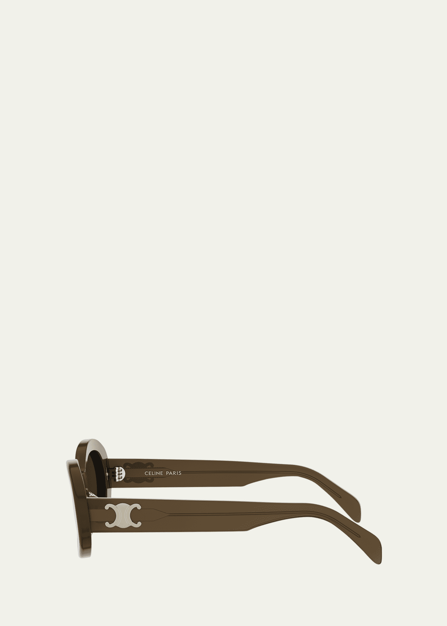 Celine Triomphe 52mm Oval Sunglasses - Bergdorf Goodman