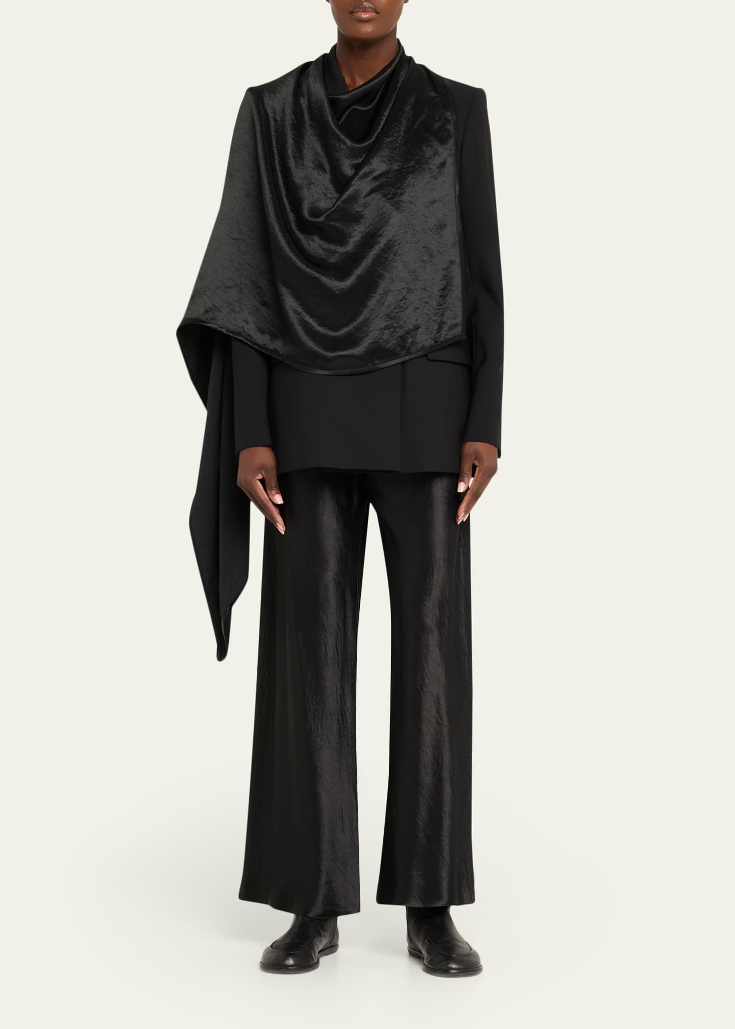 MARIA MCMANUS Double-Breasted Cloak Blazer - Bergdorf Goodman