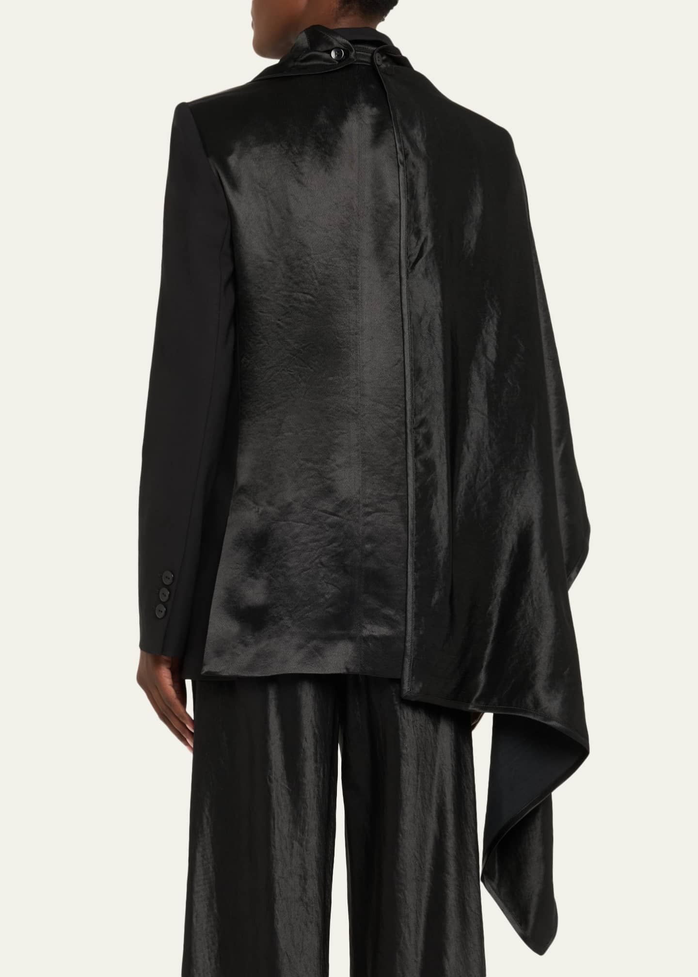 MARIA MCMANUS Double-Breasted Cloak Blazer - Bergdorf Goodman