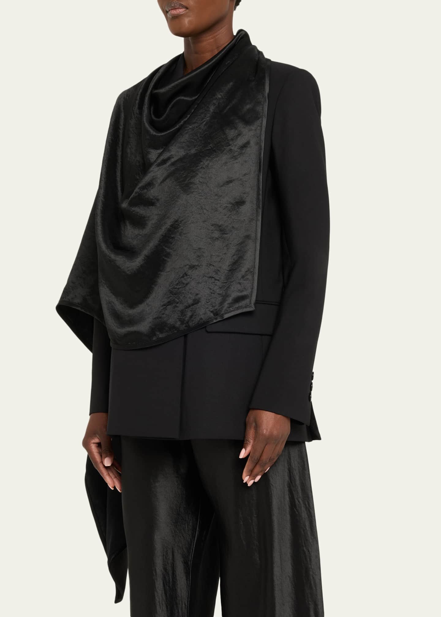 MARIA MCMANUS Double-Breasted Cloak Blazer - Bergdorf Goodman