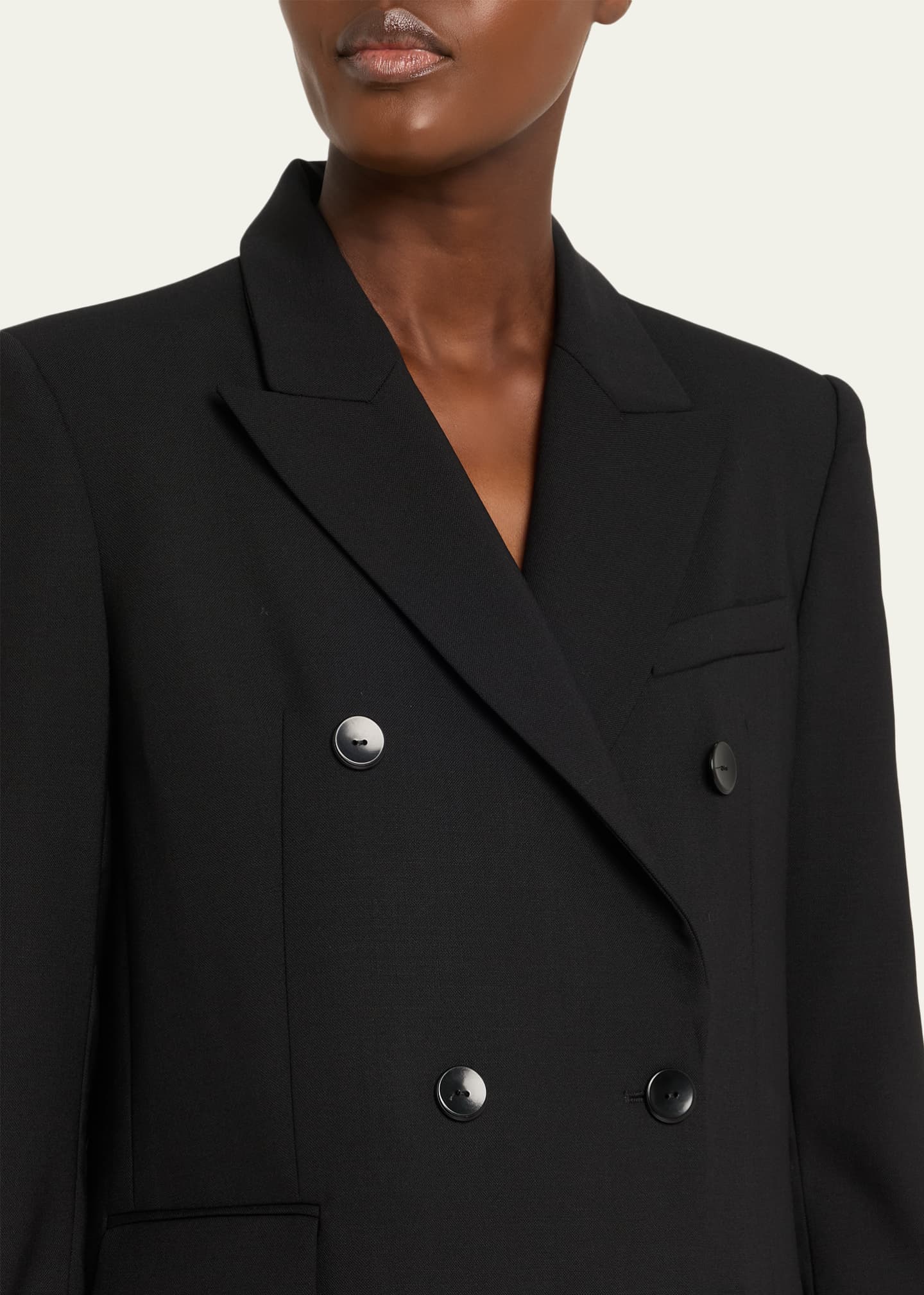 MARIA MCMANUS Double-Breasted Cloak Blazer - Bergdorf Goodman