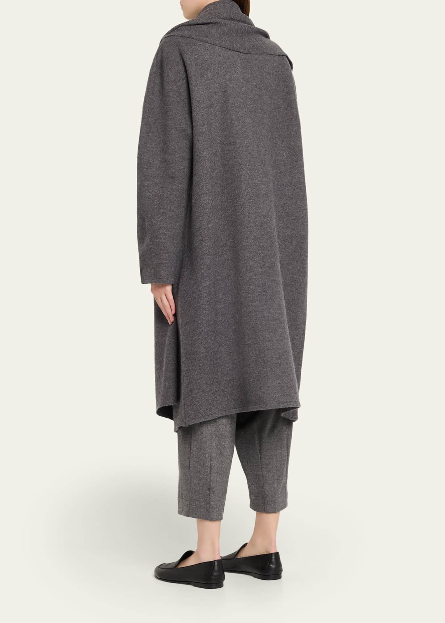 MARIA MCMANUS Wool Cloak Sweater Coat - Bergdorf Goodman