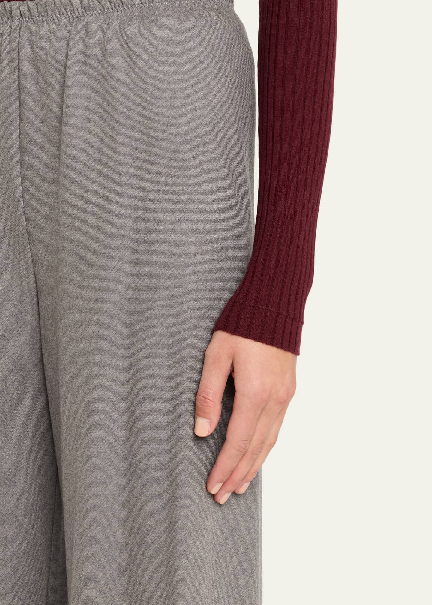 MARIA MCMANUS Bias-Cut Wide-Leg Trousers - Bergdorf Goodman