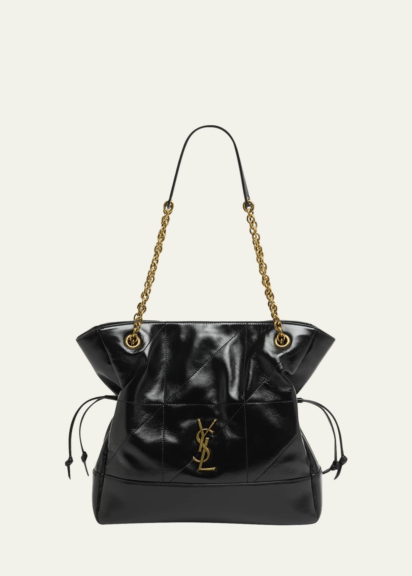Saint Laurent Jamie 4.3 Small YSL Shopper Tote Bag in Leather ...