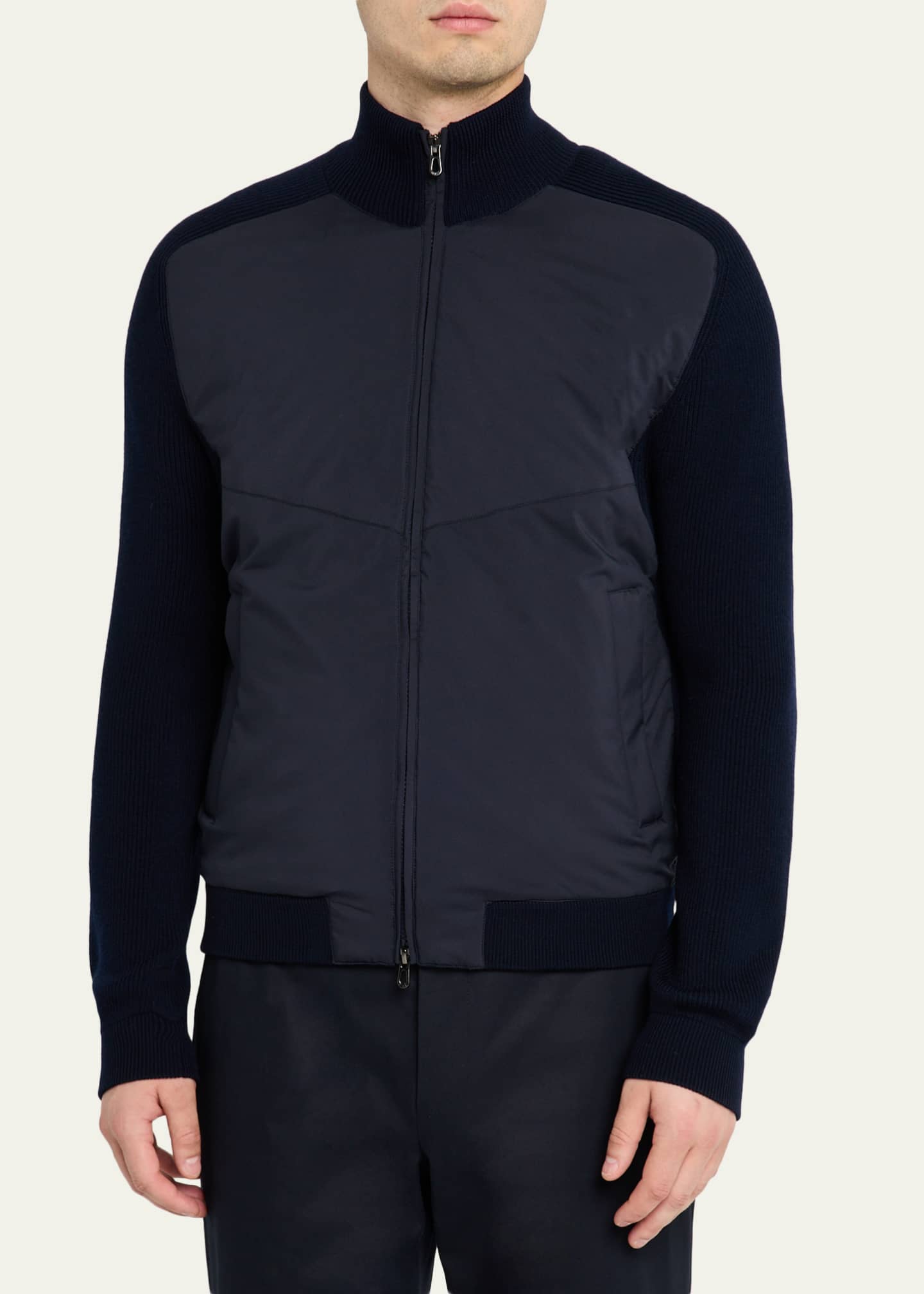 Sease Men's Dinghy Cashmere Rib Reversible Rollneck Sweater - Bergdorf ...