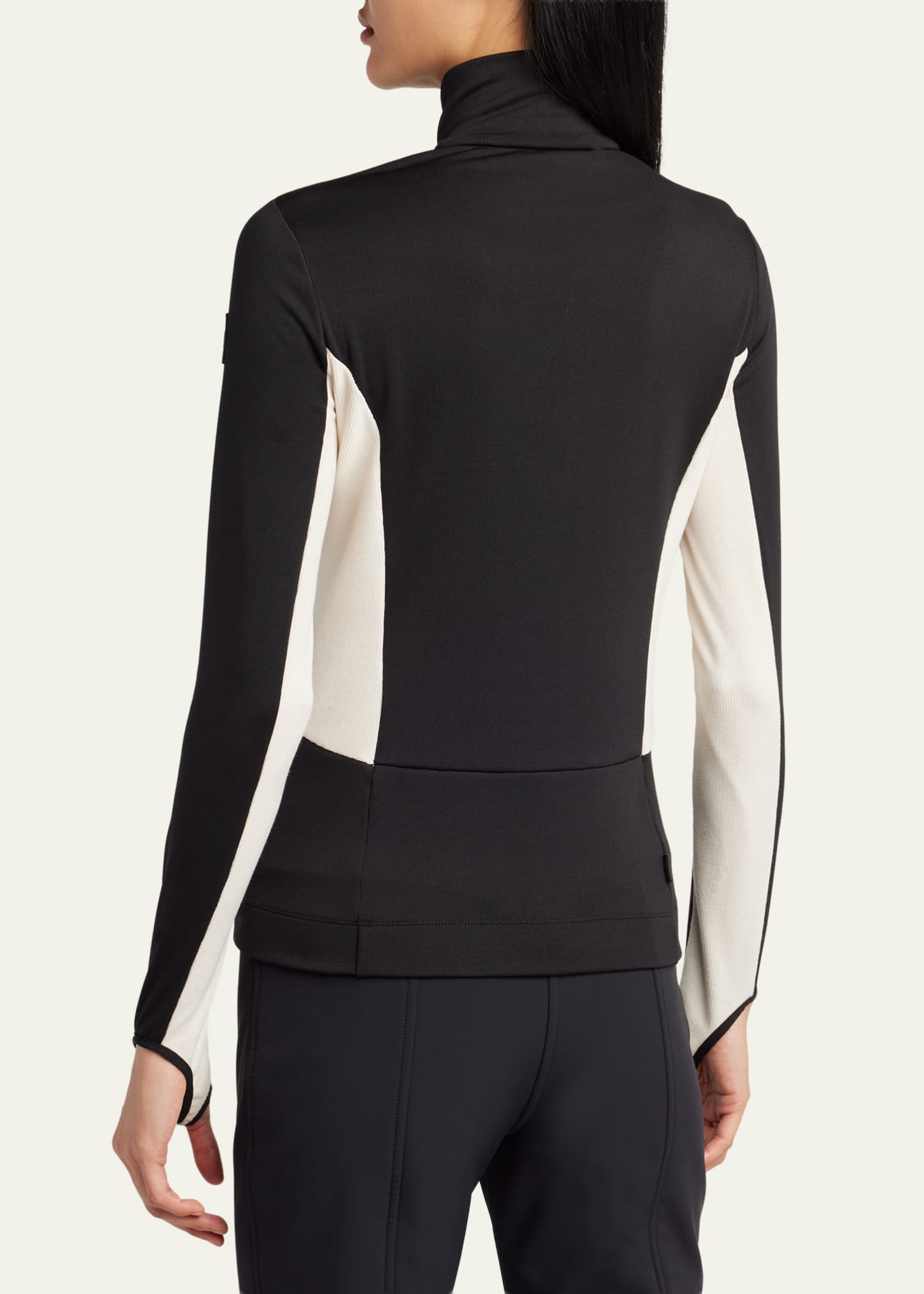 Moncler Grenoble Polartec® Base Layer Zip Turtleneck - Bergdorf Goodman