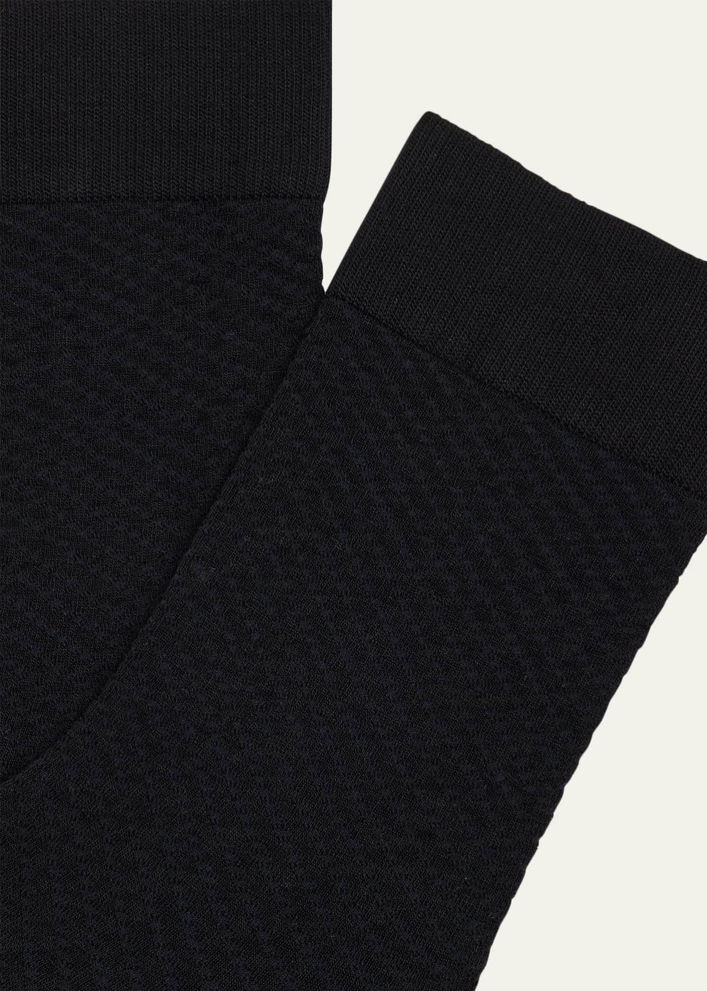 Wolford Merino Wool-Blend Dot Crew Socks - Bergdorf Goodman