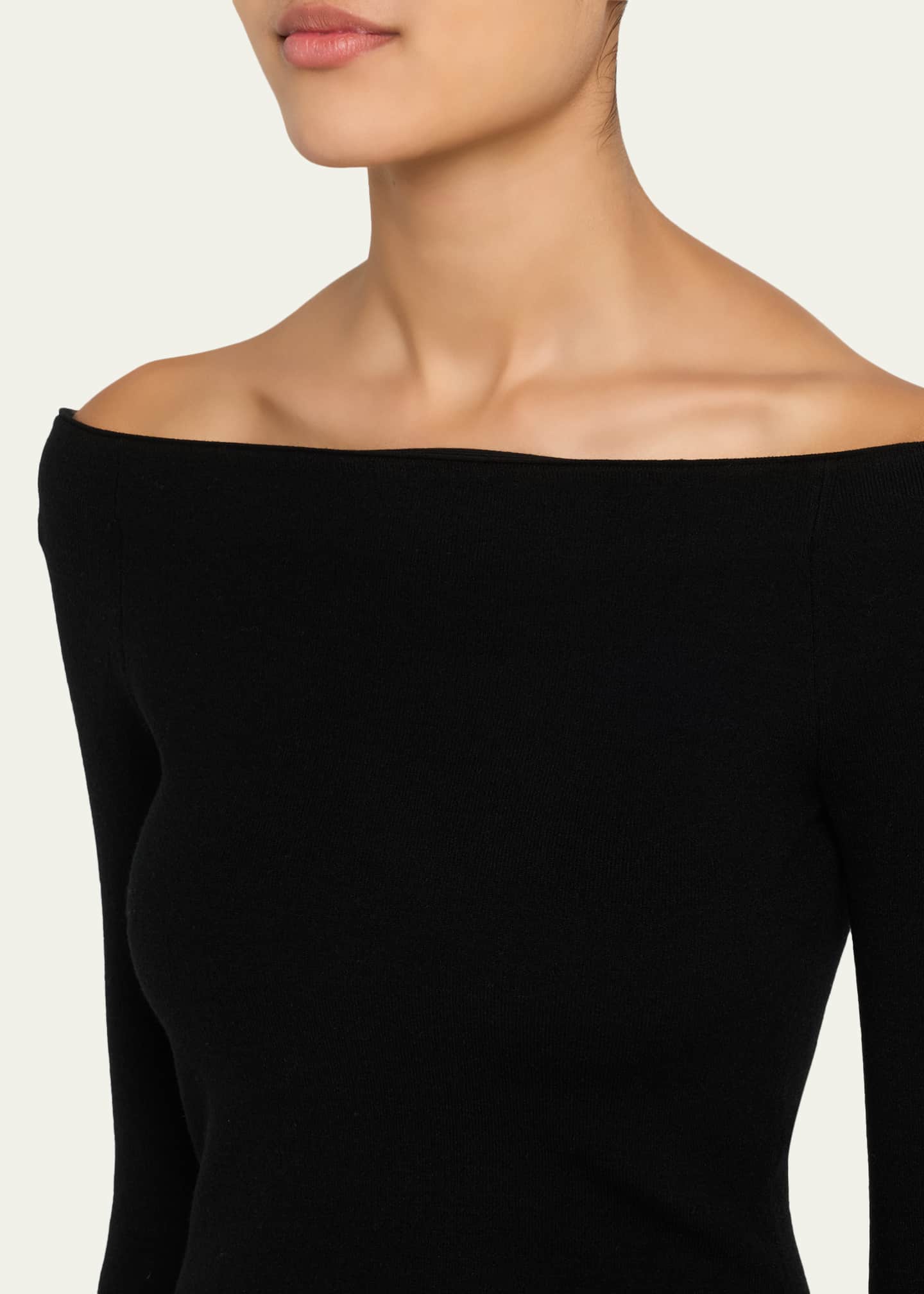 A.L.C. Jo Off-The-Shoulder Crop Top - Bergdorf Goodman