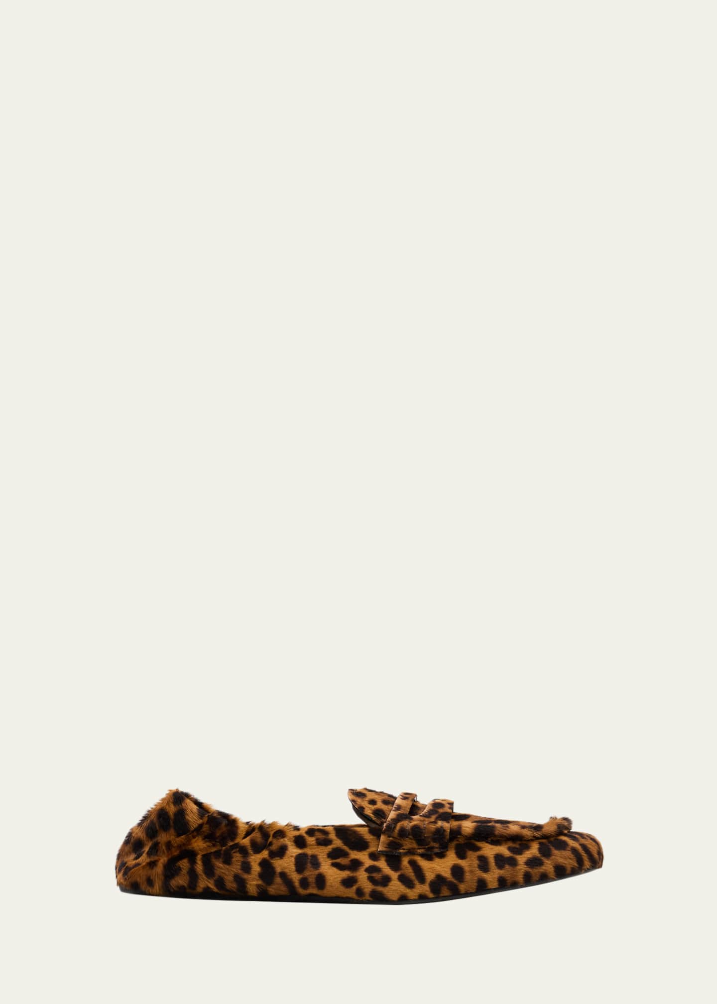 Miu Miu Leopard-Printed Calf Hair Loafers - Bergdorf Goodman