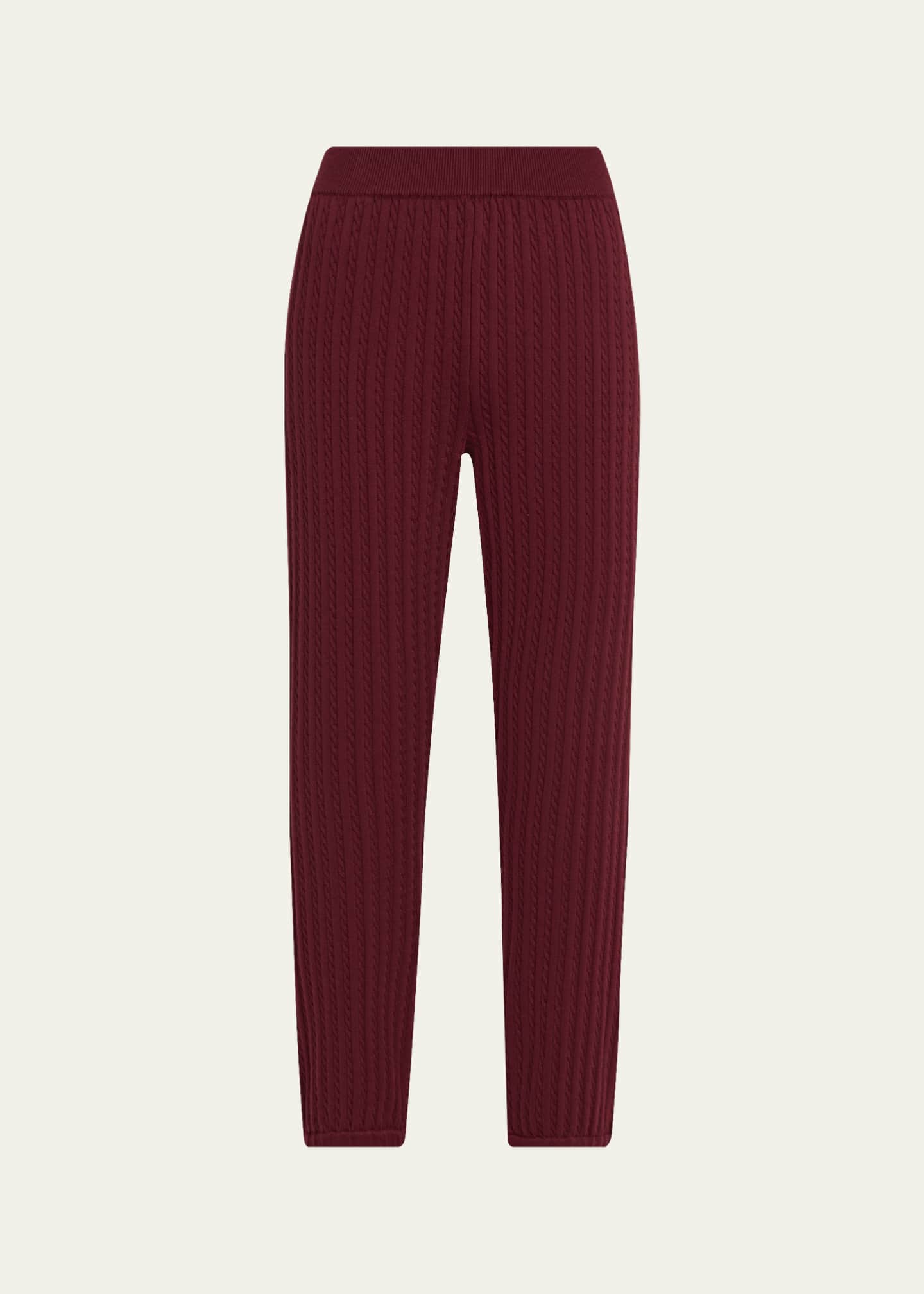 SIMKHAI Tillie Cashmere-Cotton Travel Pants - Bergdorf Goodman