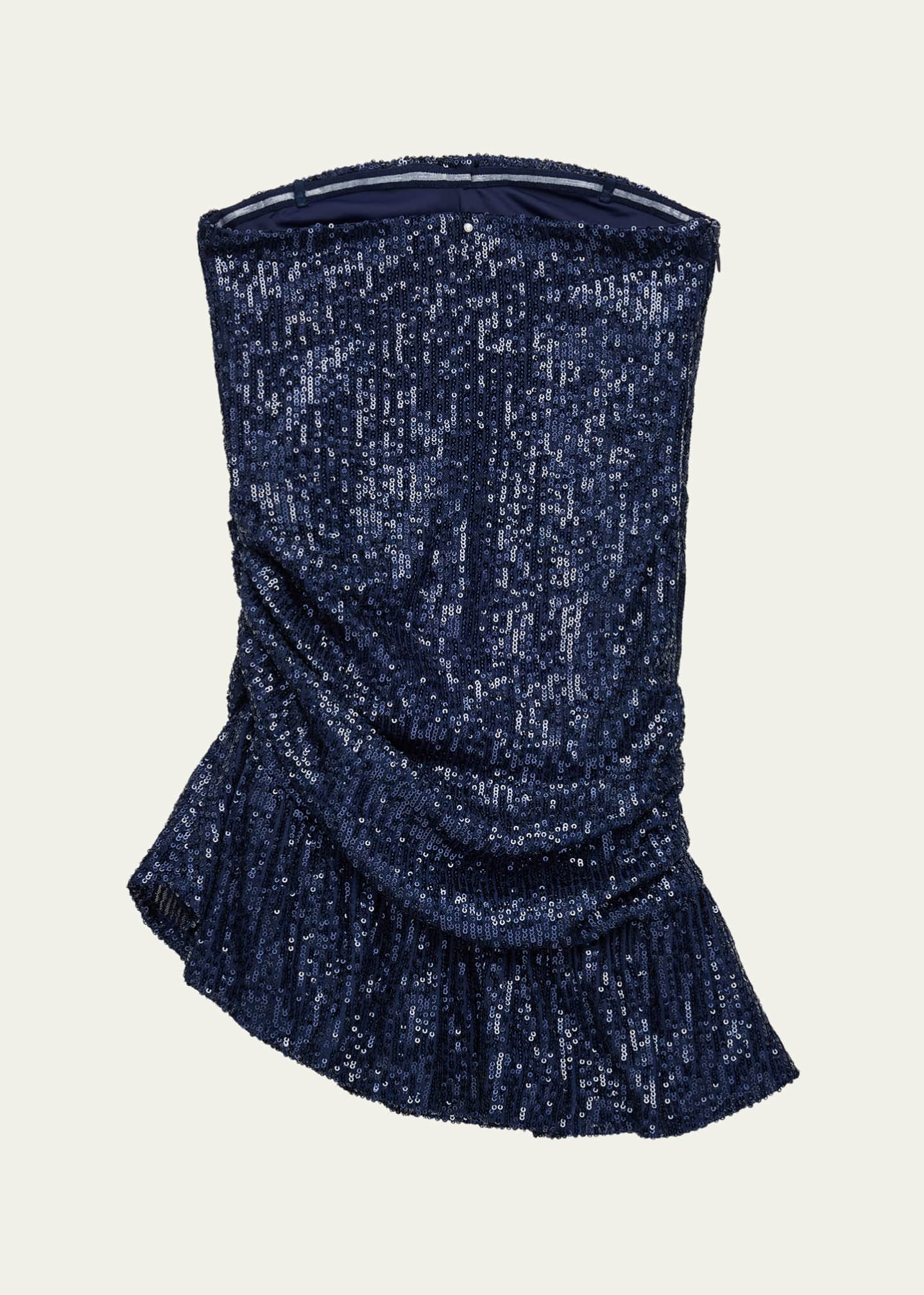 KatieJ NYC Girl's Tween Estelle Sequined Strapless Mini Dress, S-XL ...