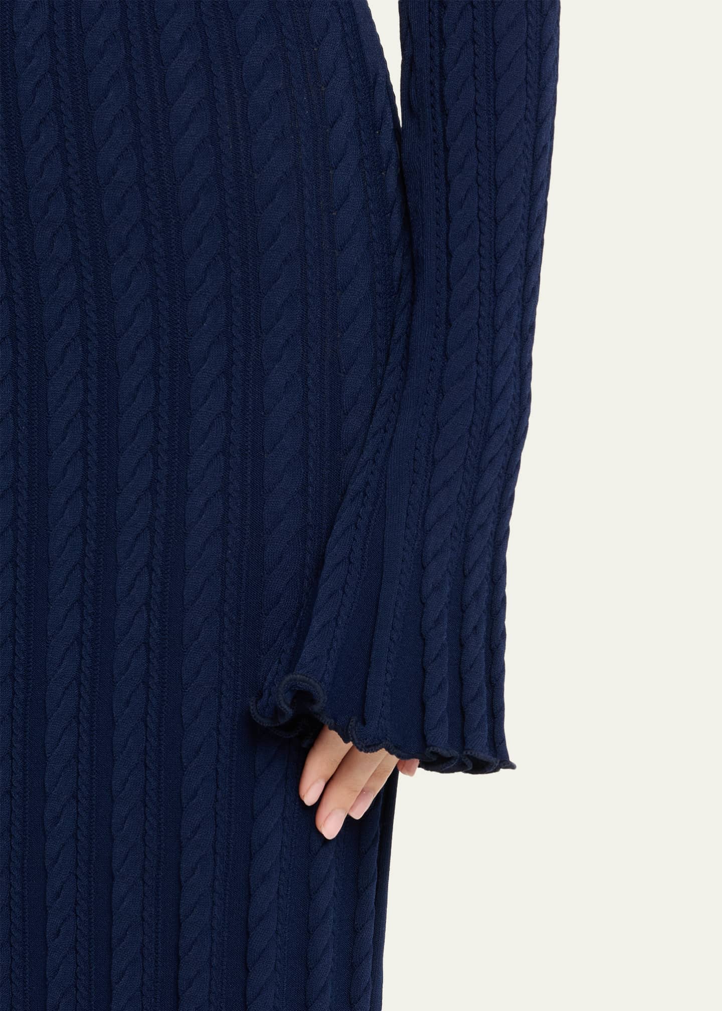Sea Rhea Cable-Knit Midi Dress - Bergdorf Goodman