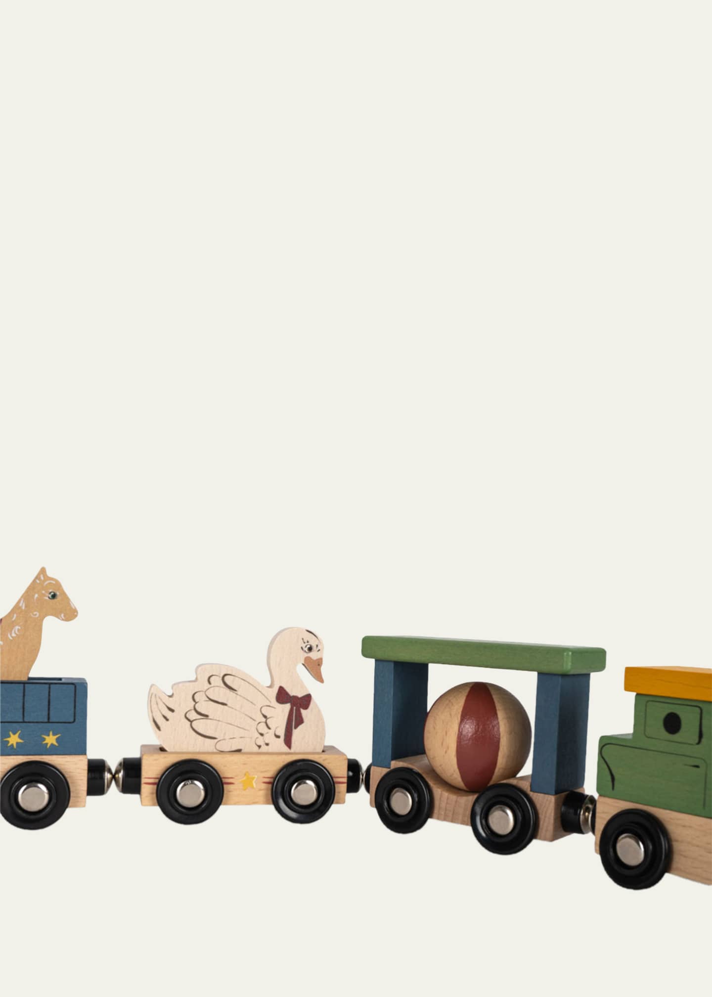Konges Slojd Wooden Animal Train Set - Bergdorf Goodman