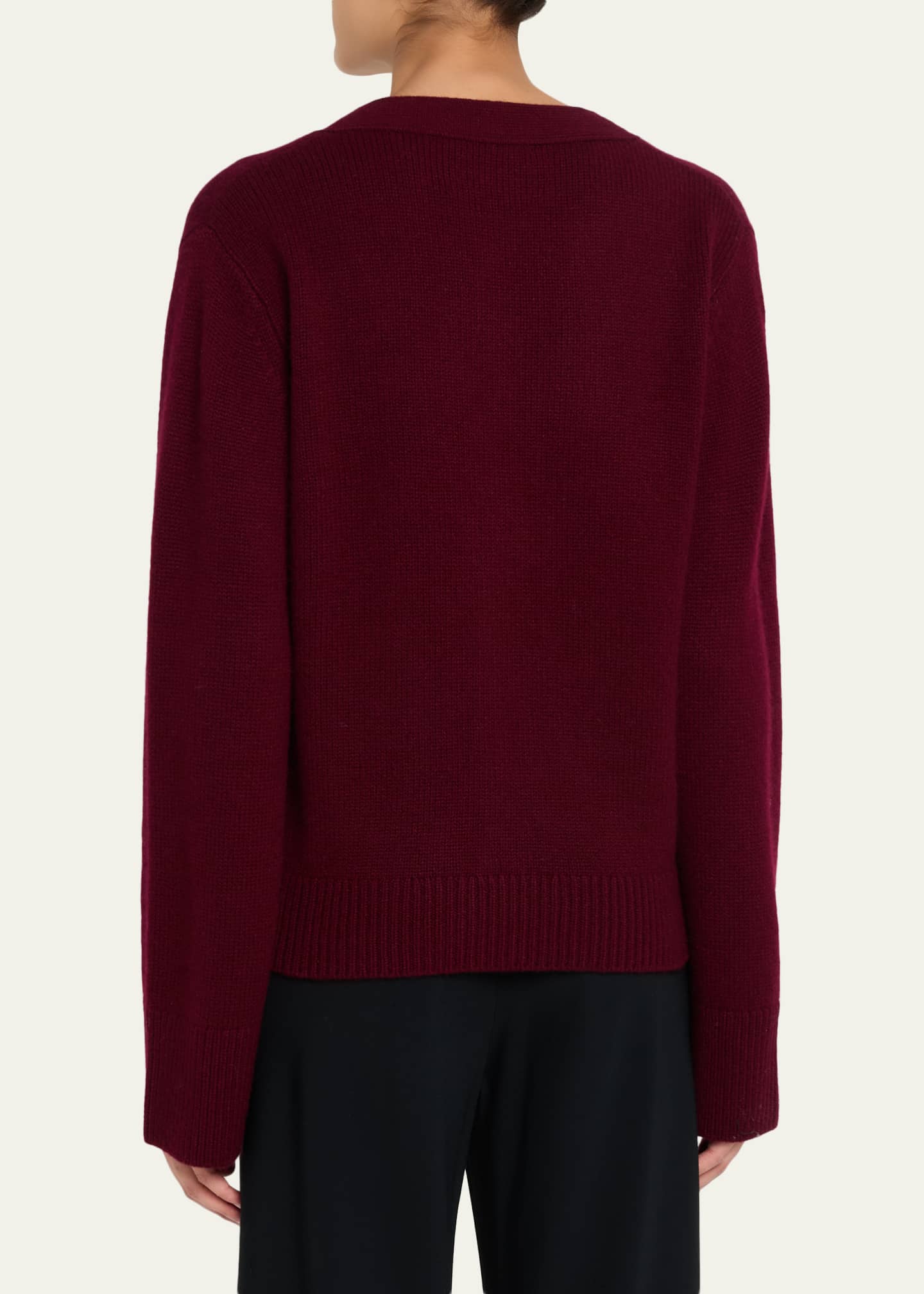 Lisa Yang Danni Cashmere V-Neck Cardigan - Bergdorf Goodman