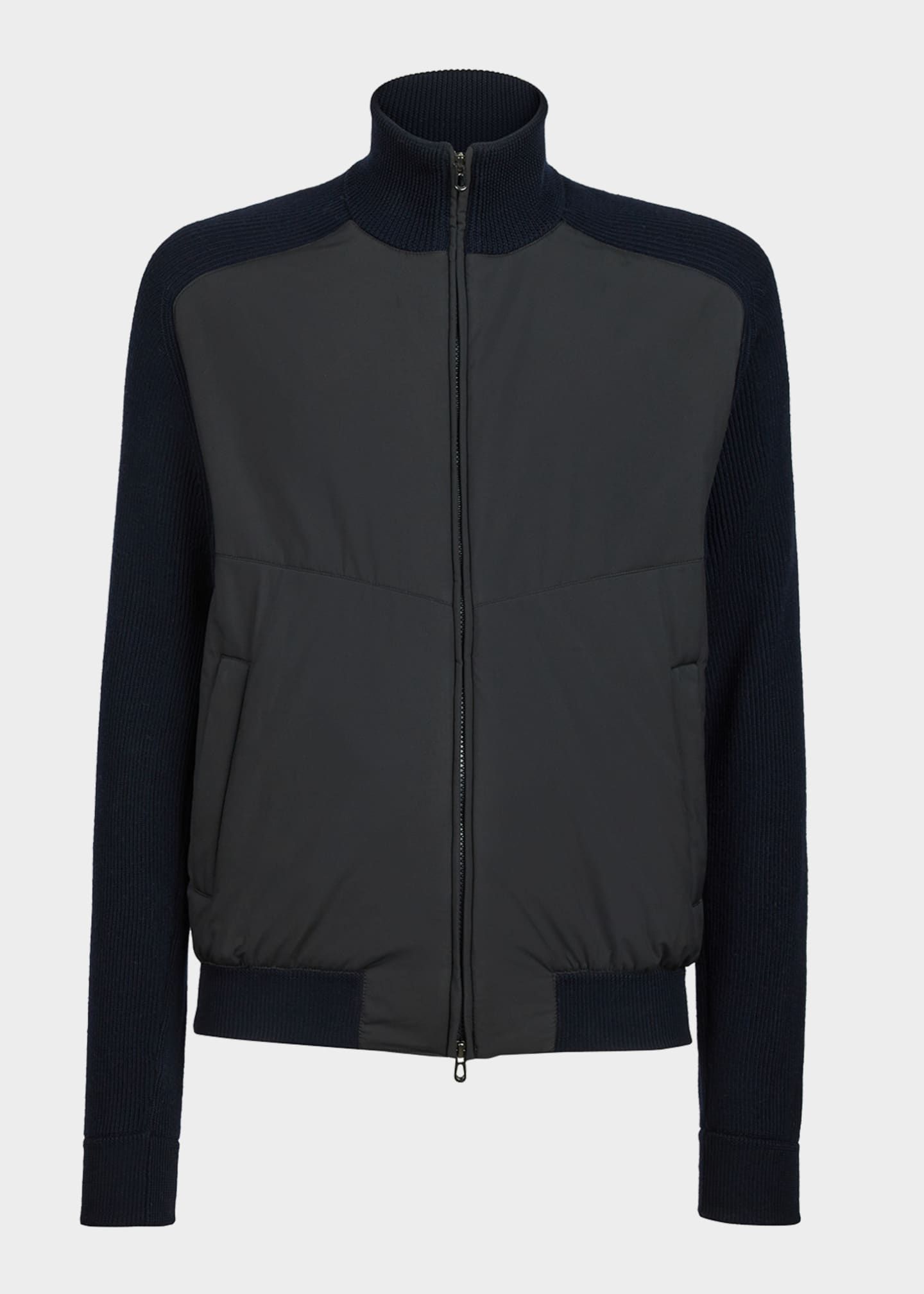Sease Men's Knit Hybrid Bomber Jacket - Bergdorf Goodman