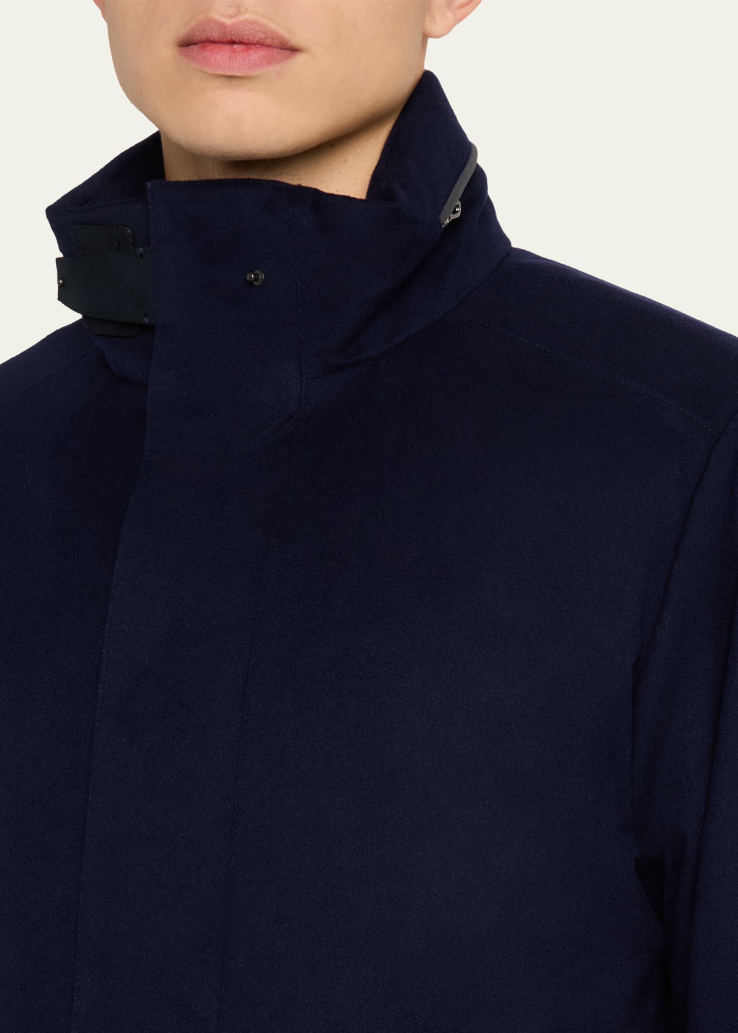 Sease Men's Uptown Padded Cashmere Parka Jacket - Bergdorf Goodman