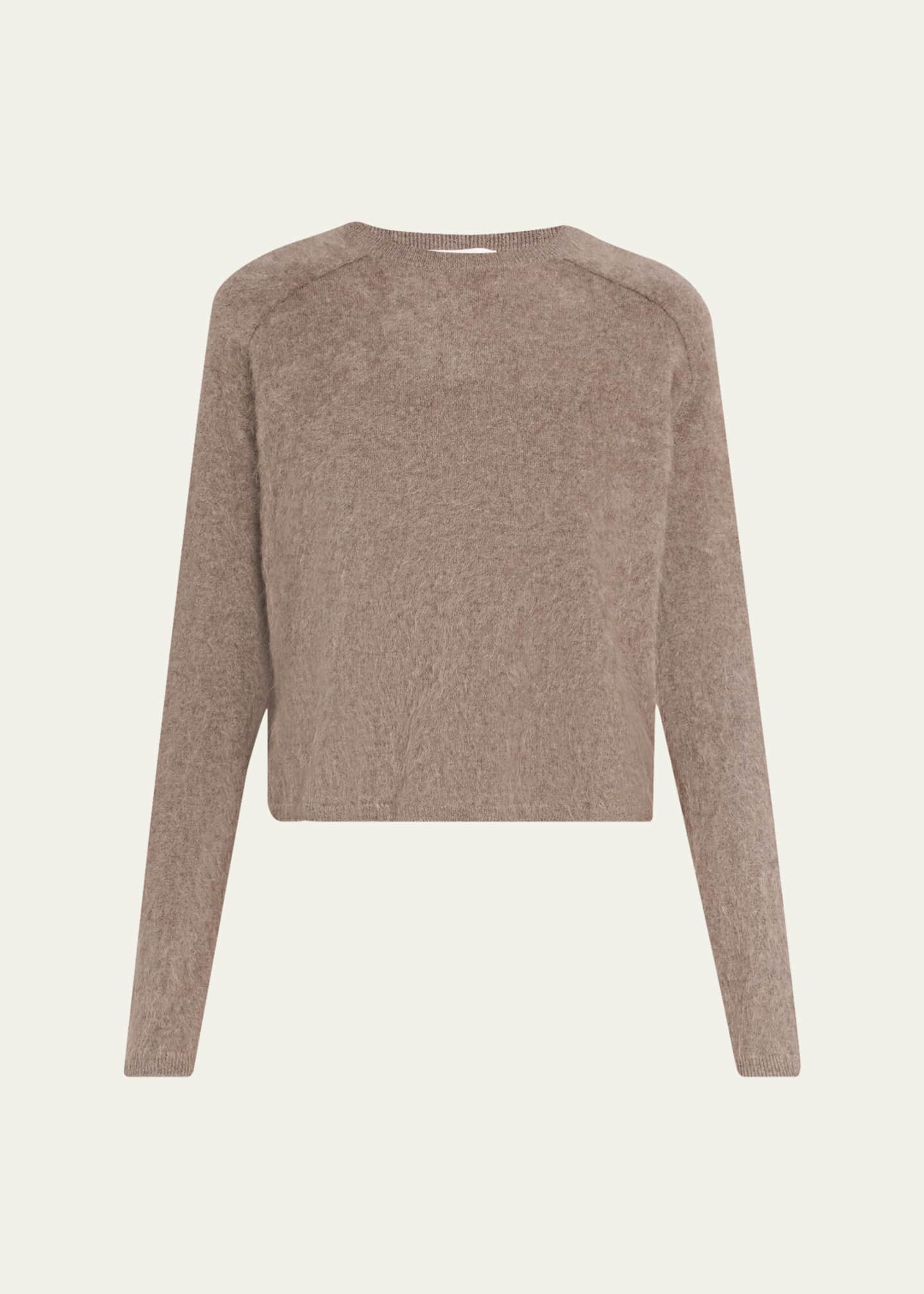 Lisa Yang Fride Short-Sleeved Mock-Neck Cashmere Sweater - Bergdorf Goodman