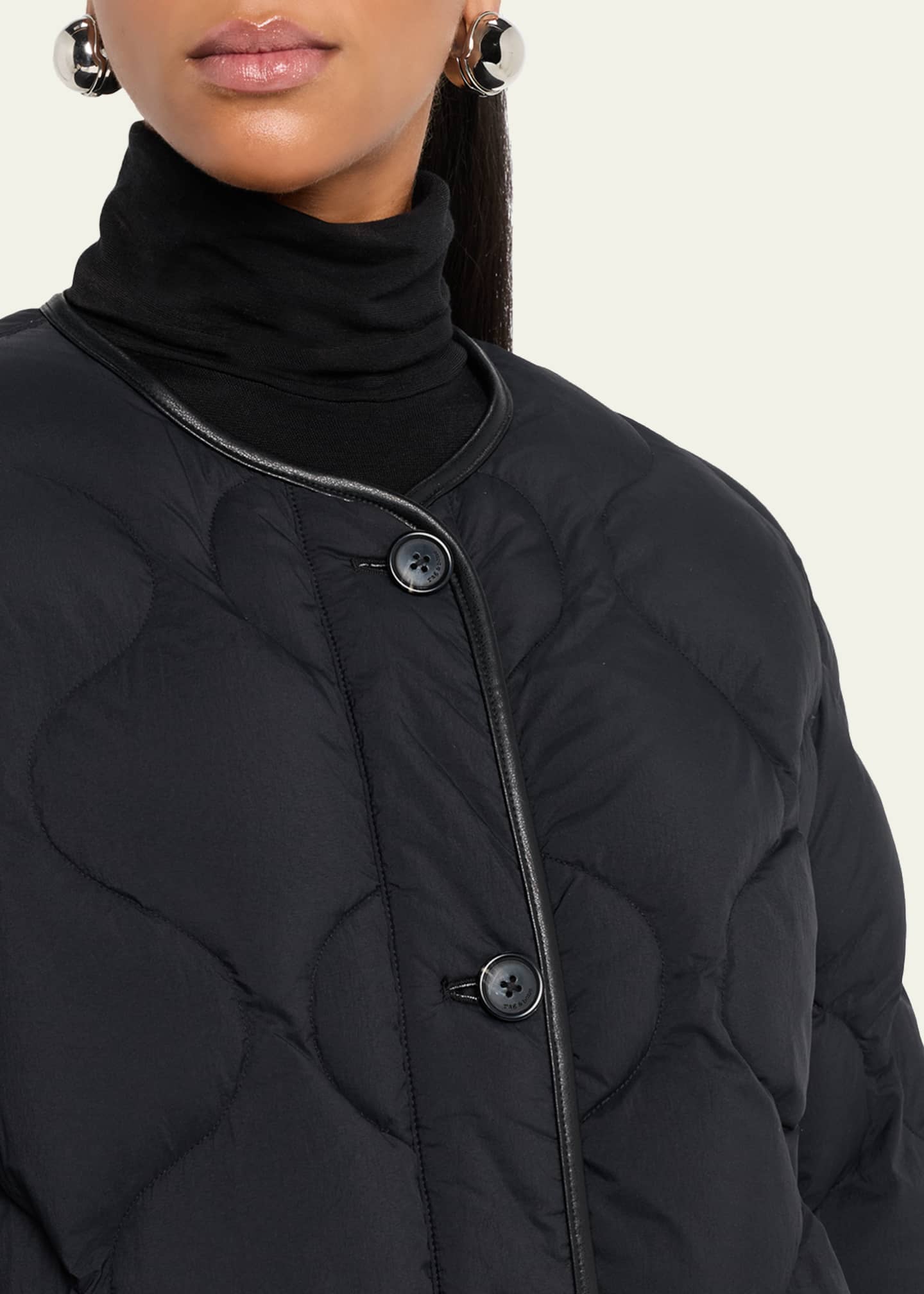 Rag & Bone Tatiana Quilted Shacket - Bergdorf Goodman