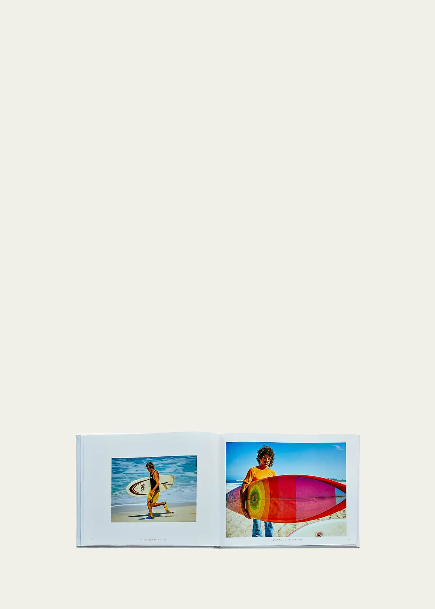 Graphic Image "Jeff Devine: 70's Surf Photographs" Leather-Bound Book ...