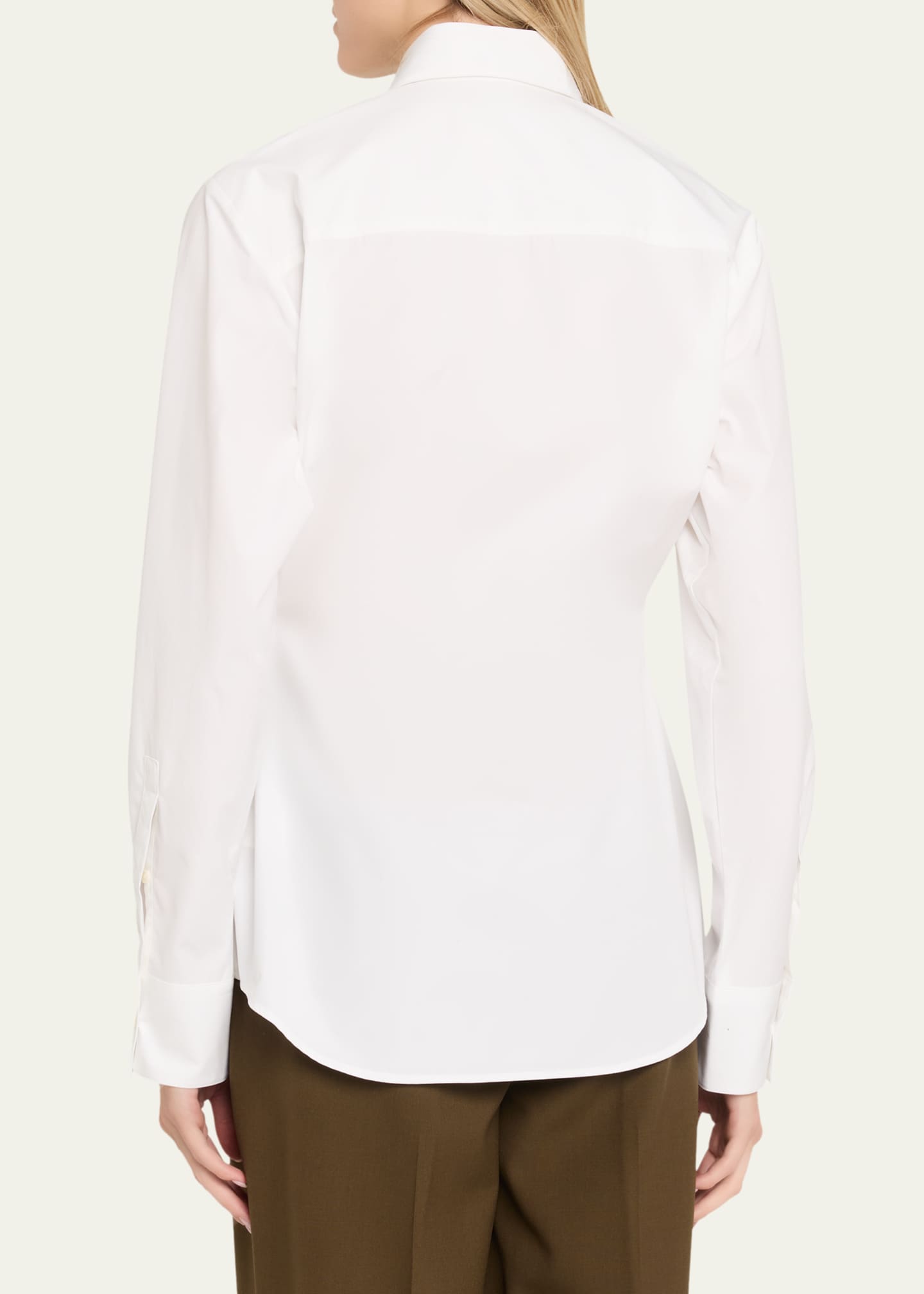 Rohe Shaped Cotton Poplin Shirt - Bergdorf Goodman