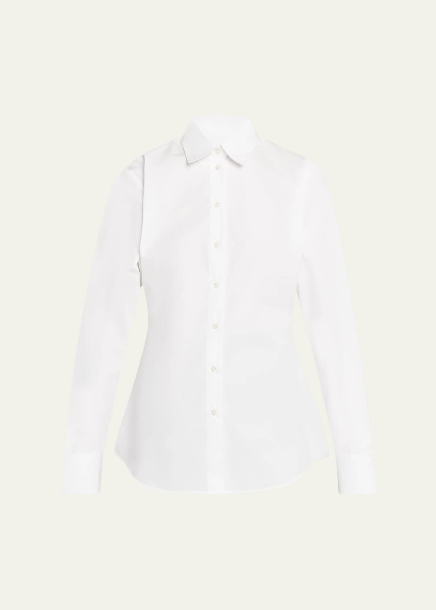 Rohe Shaped Cotton Poplin Shirt - Bergdorf Goodman