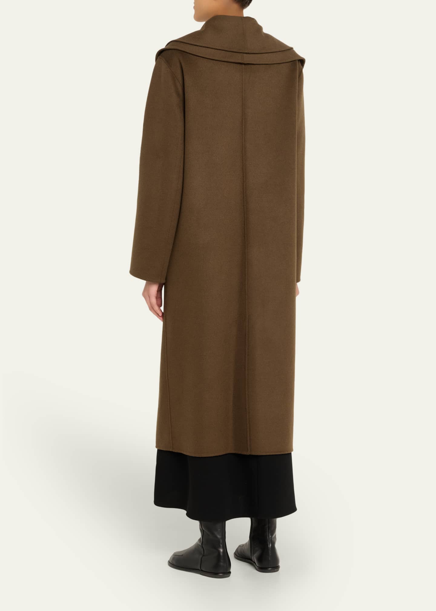 Rohe Double-Face Wool Scarf Coat - Bergdorf Goodman
