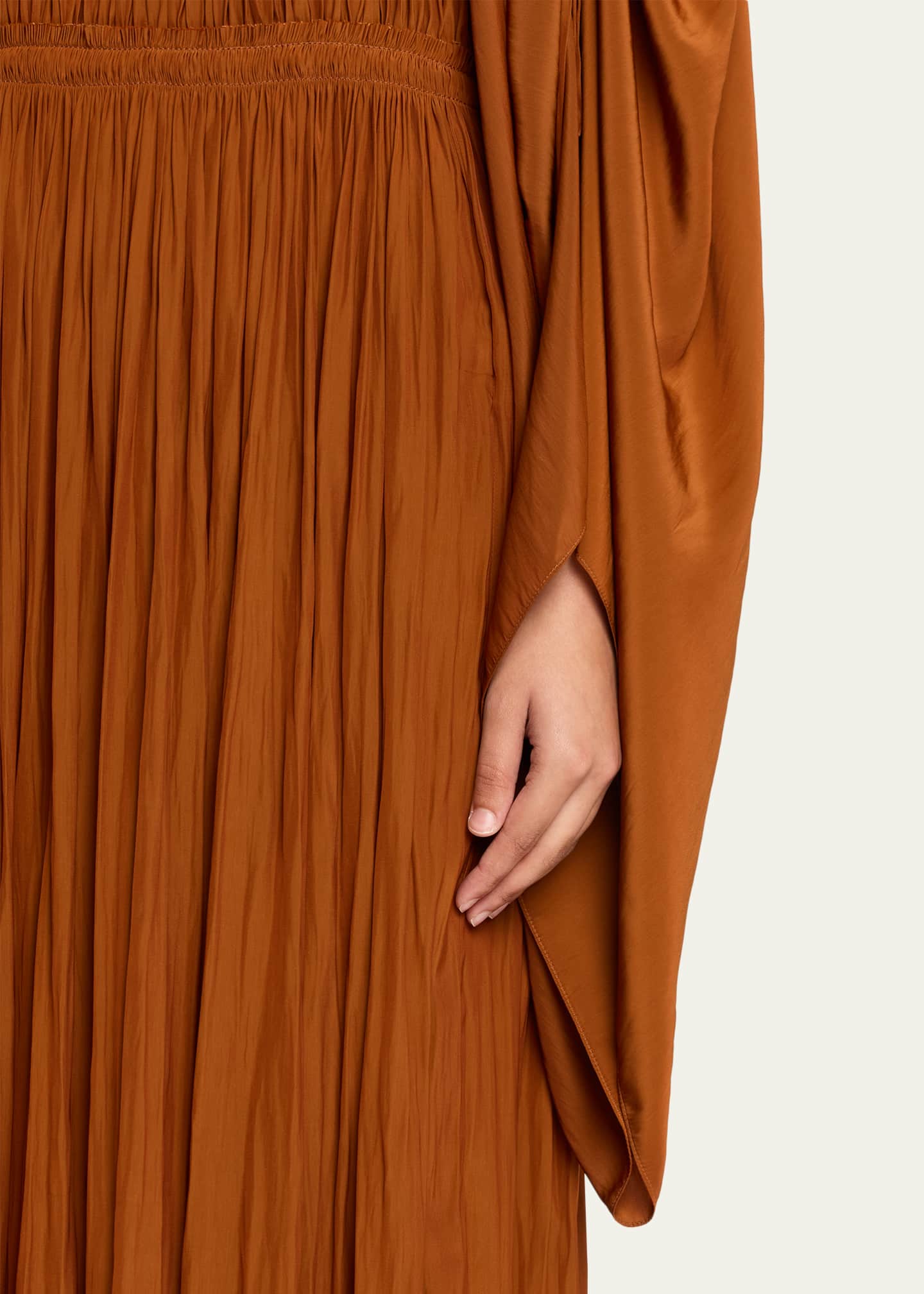 Lanvin Pleated Waisted Gown - Bergdorf Goodman