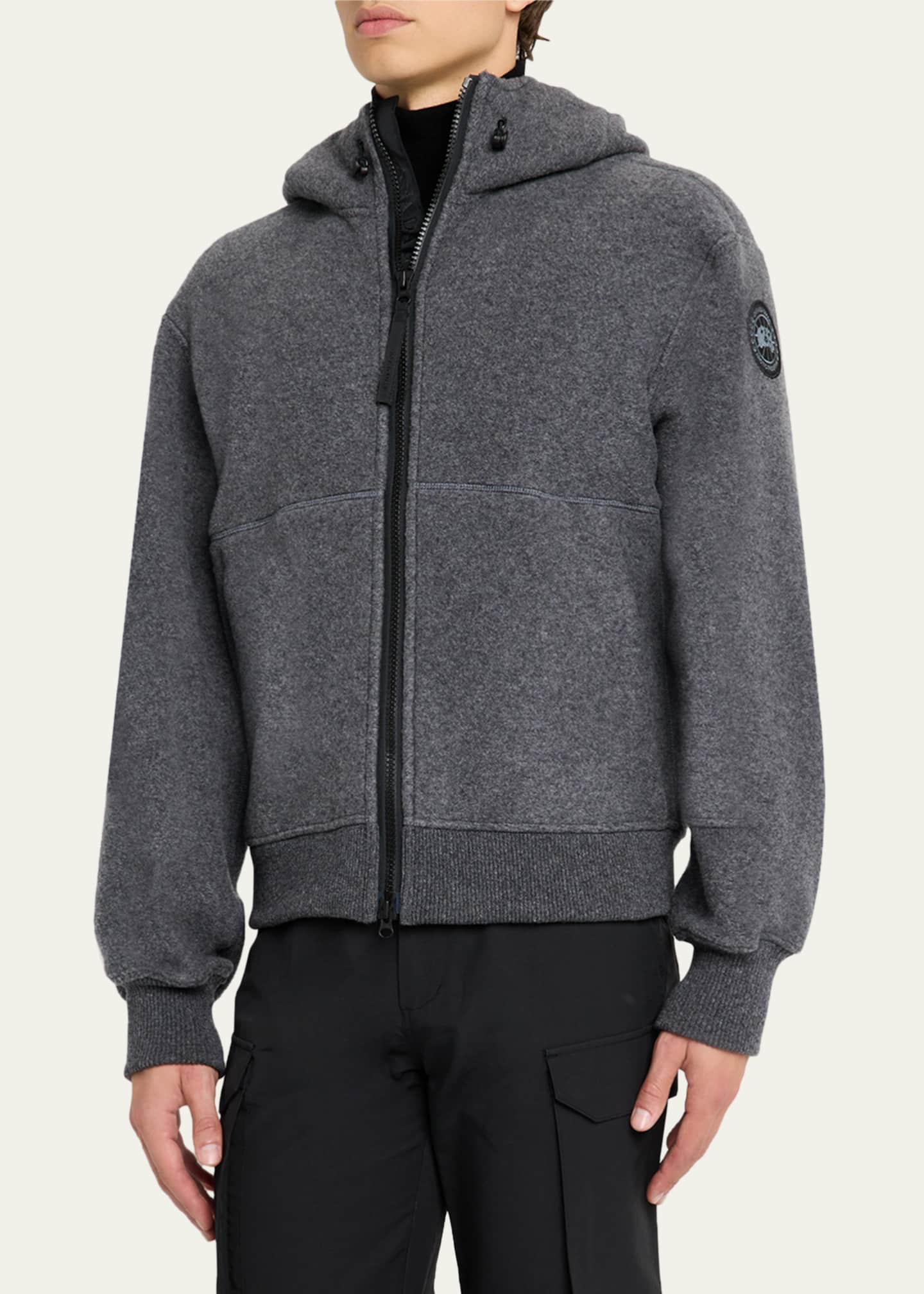 Canada Goose Men's Chilliwack Fleece Hooded Bomber Jacket - Bergdorf ...