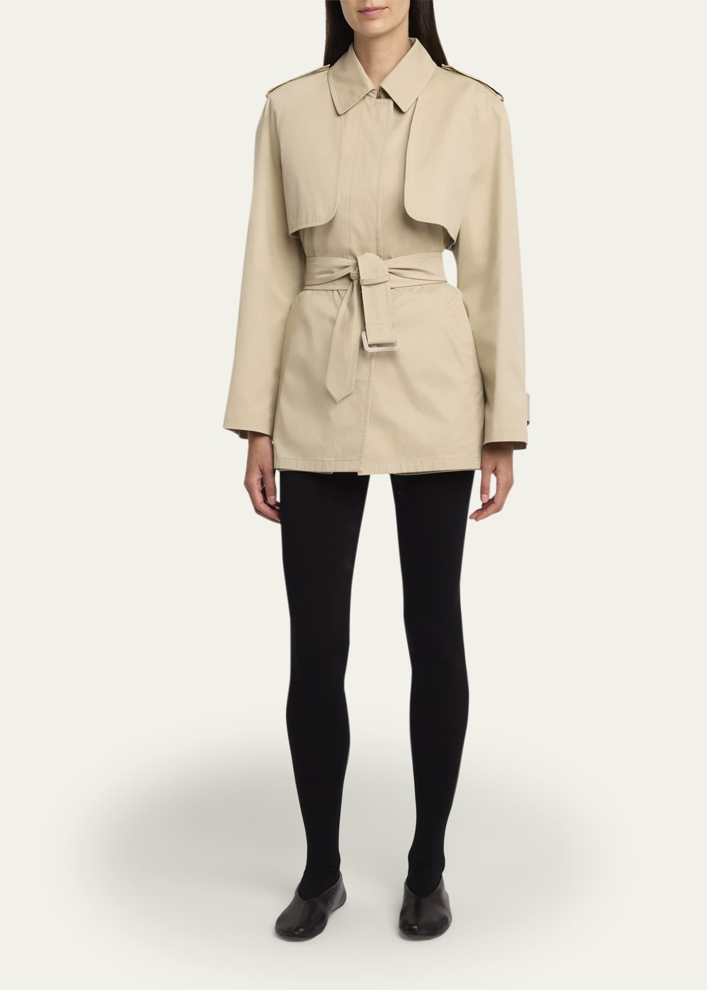 THE ROW Tavoris Hybrid Trench Jacket - Bergdorf Goodman