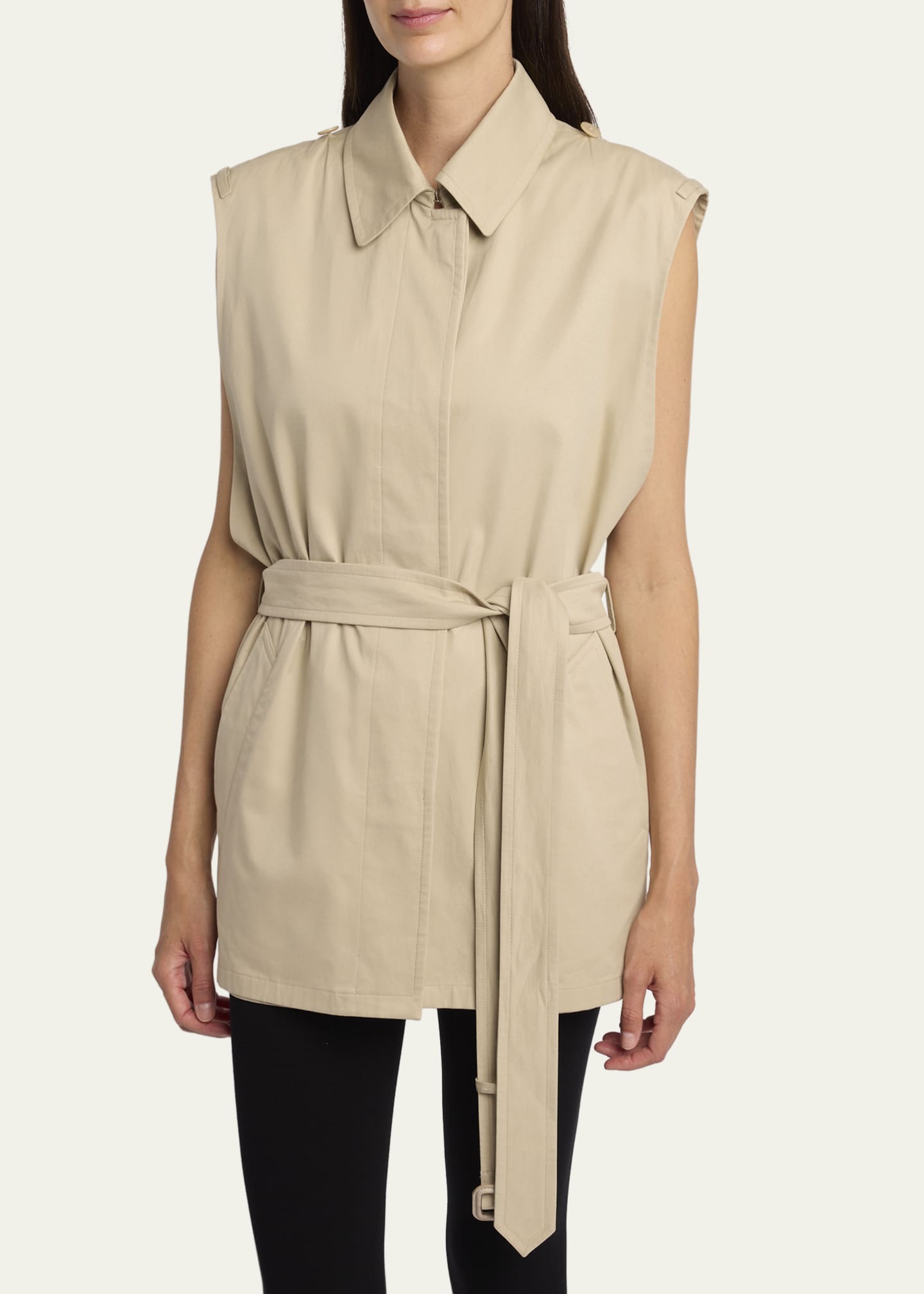 THE ROW Tavoris Hybrid Trench Jacket - Bergdorf Goodman
