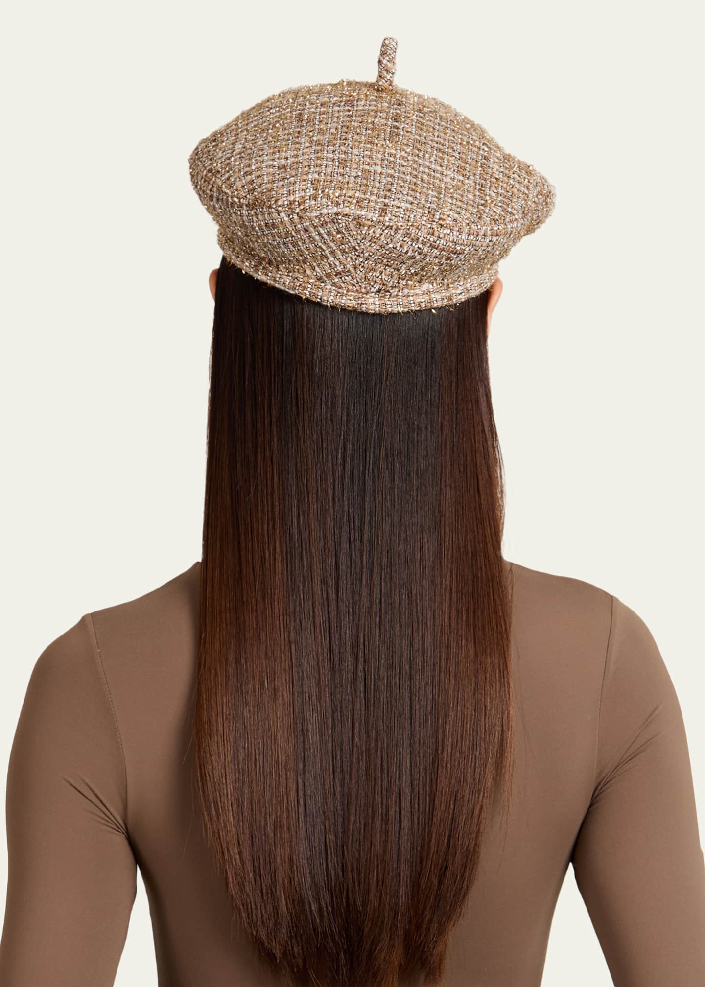 Eugenia Kim Carter Tweed Beret - Bergdorf Goodman