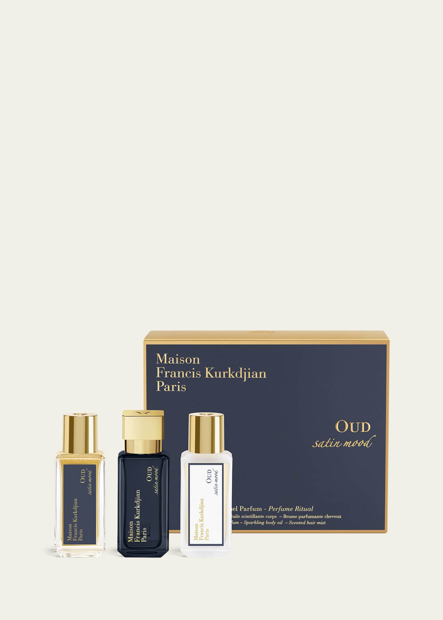 Maison Francis Kurkdjian OUD Satin Mood Fragrance Ritual Gift Set ...