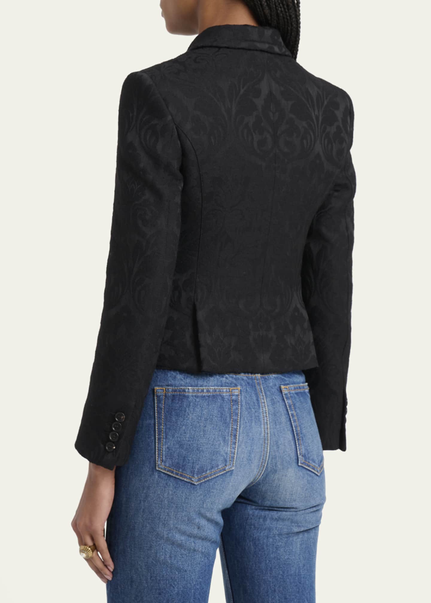 Chloe Ornamental Jacquard Top Coat - Bergdorf Goodman