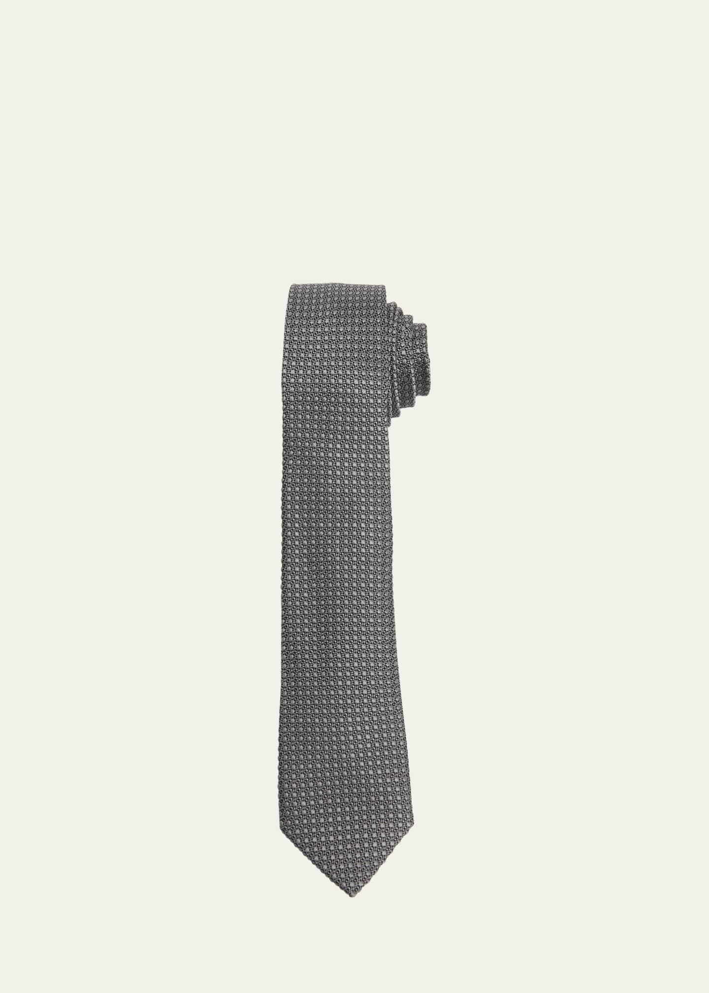 TOM FORD Men's Ink Blue Fall Silk Tie - Bergdorf Goodman