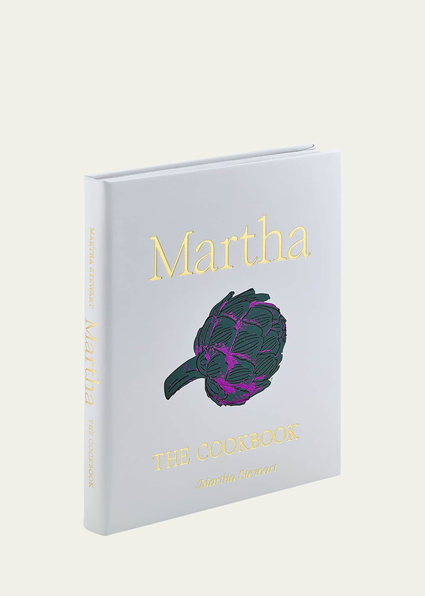 Graphic Image "Martha: The Cookbook" Leather-Bound Book by Martha ...