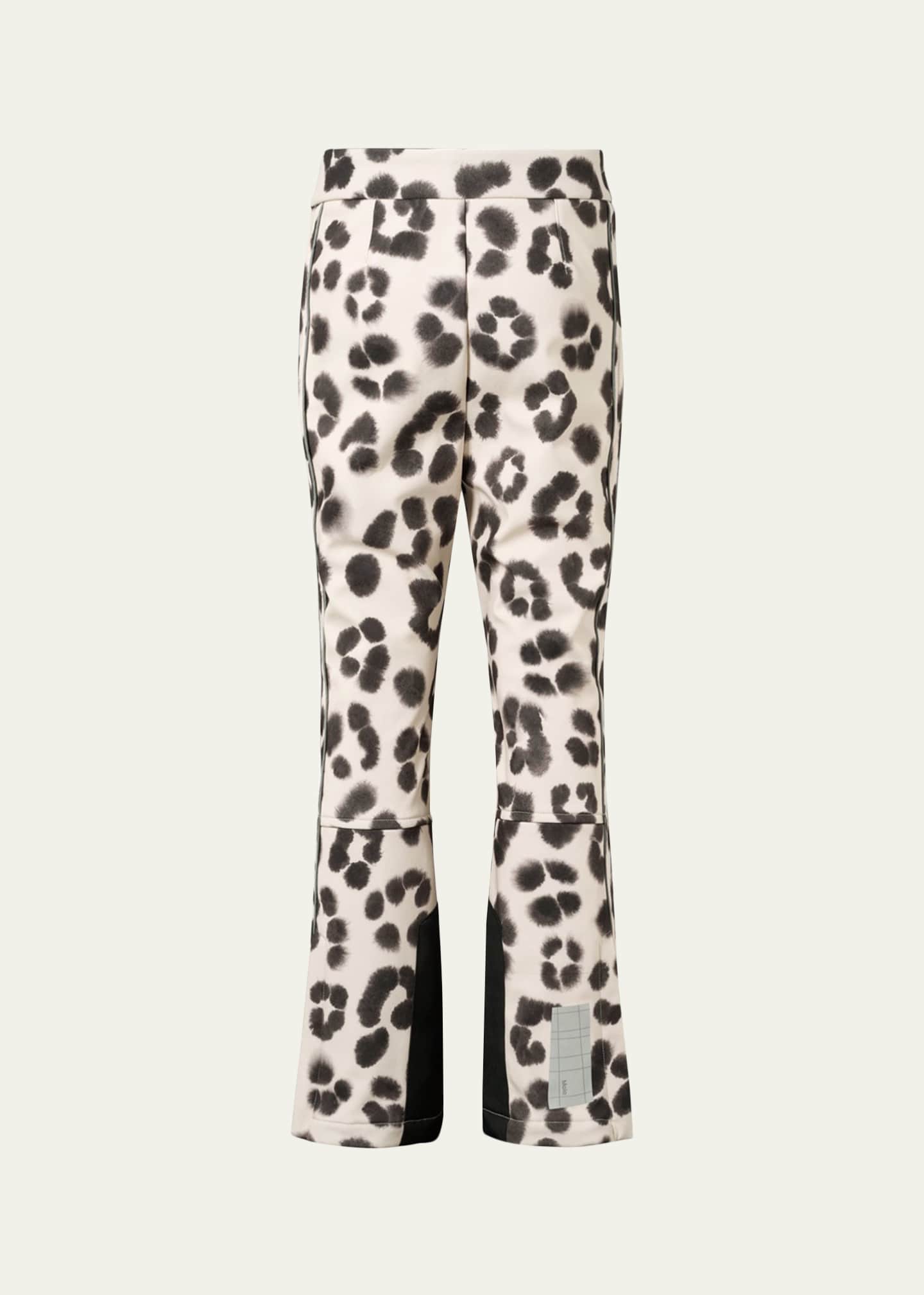 Molo Harlie Leopard-Print Ski Pants, Size 8-16 - Bergdorf Goodman