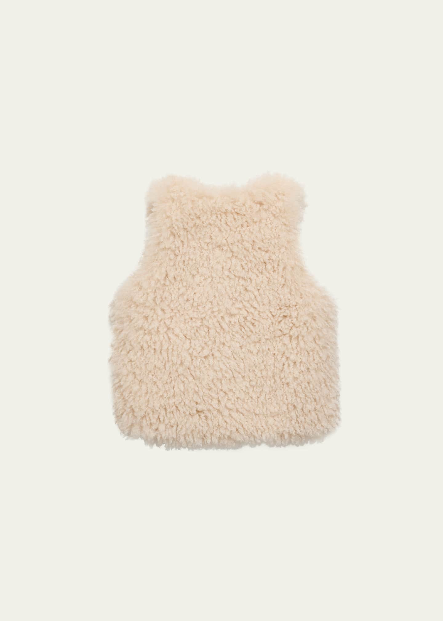 Molo Kid's Hatcha Faux Fur Vest, Size 8-10 - Bergdorf Goodman
