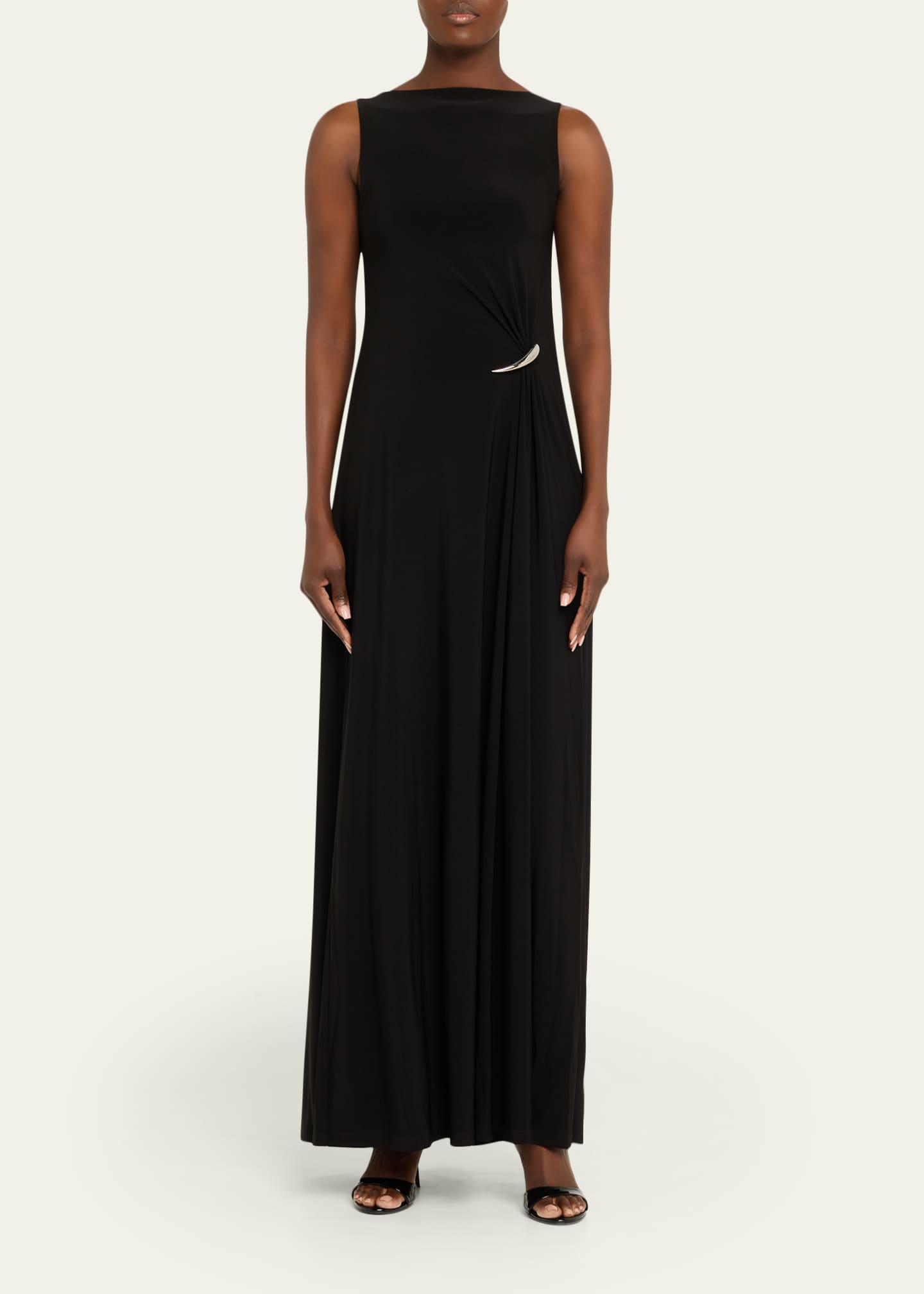 GRACE LING Strapless Claw Gathered Maxi Dress - Bergdorf Goodman