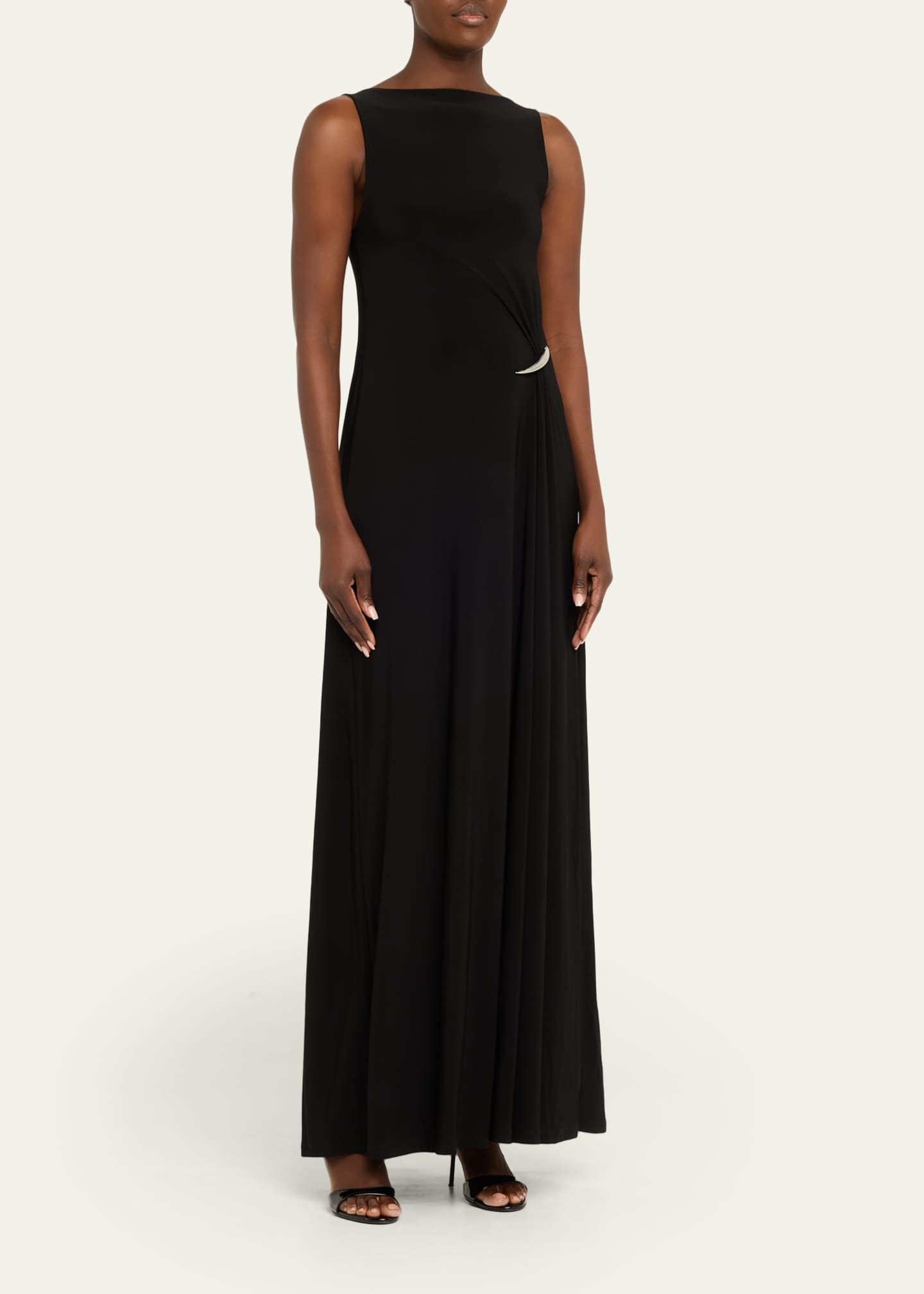 GRACE LING Strapless Claw Gathered Maxi Dress - Bergdorf Goodman