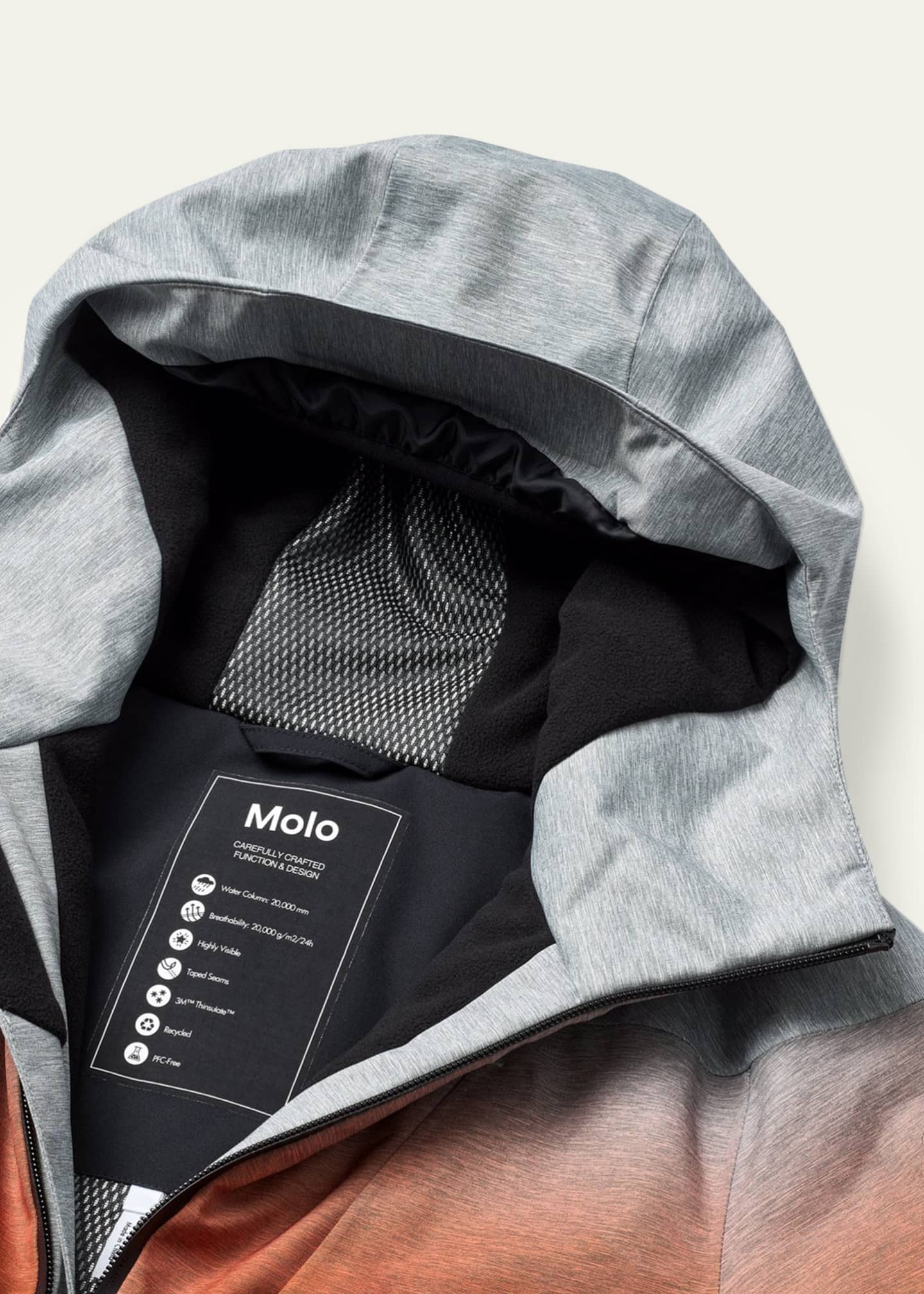 Molo Kid's Alpine Hooded Ski Jacket, 8-16 - Bergdorf Goodman