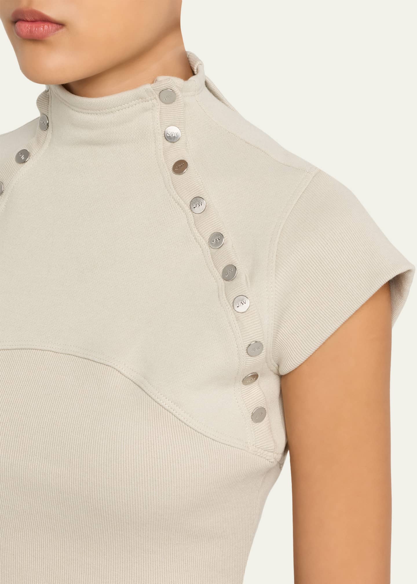 Jane Wade Snap Down Crop Top - Bergdorf Goodman